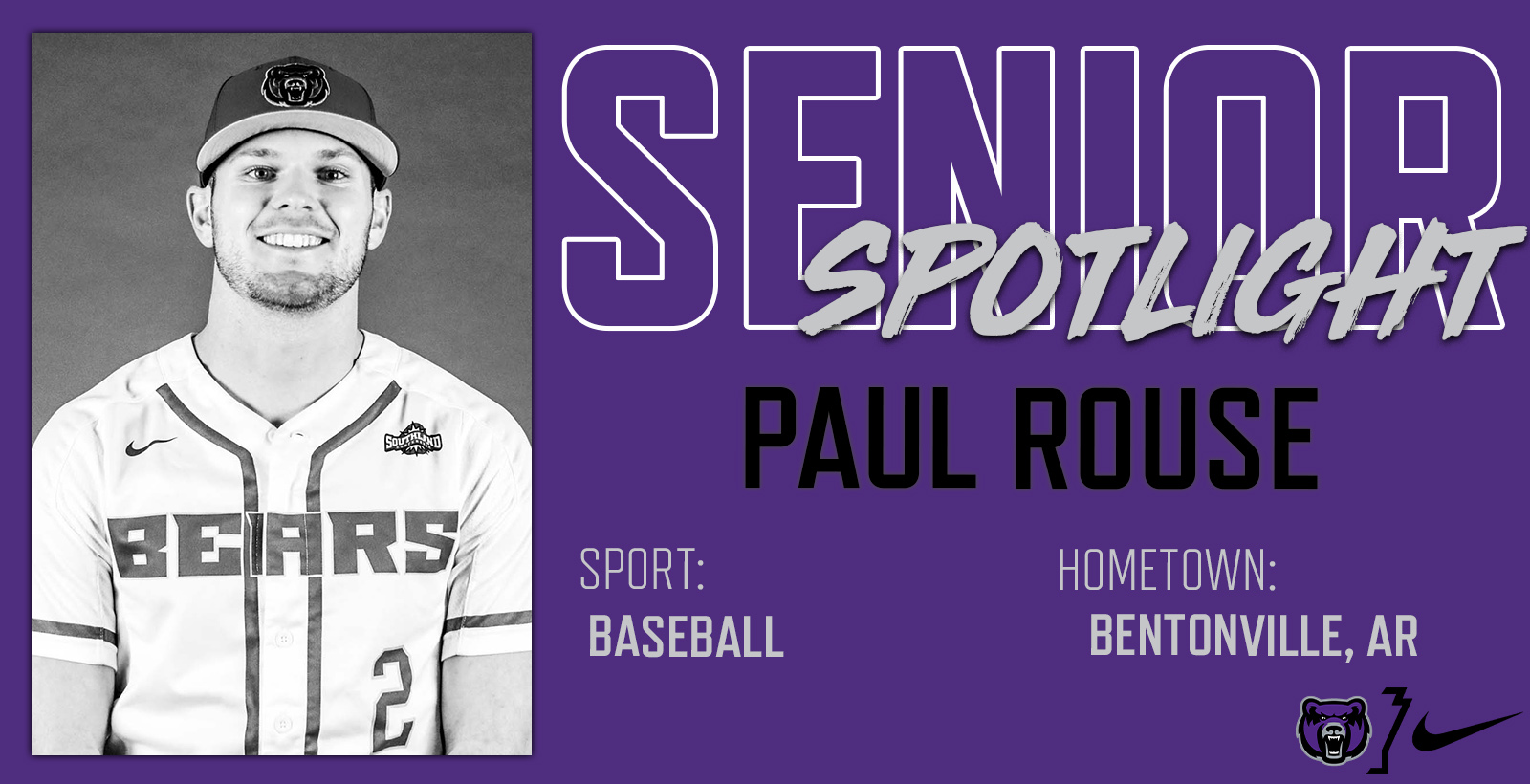 SENIOR SPOTLIGHT: PAUL ROUSE - University of Central Arkansas Athletics