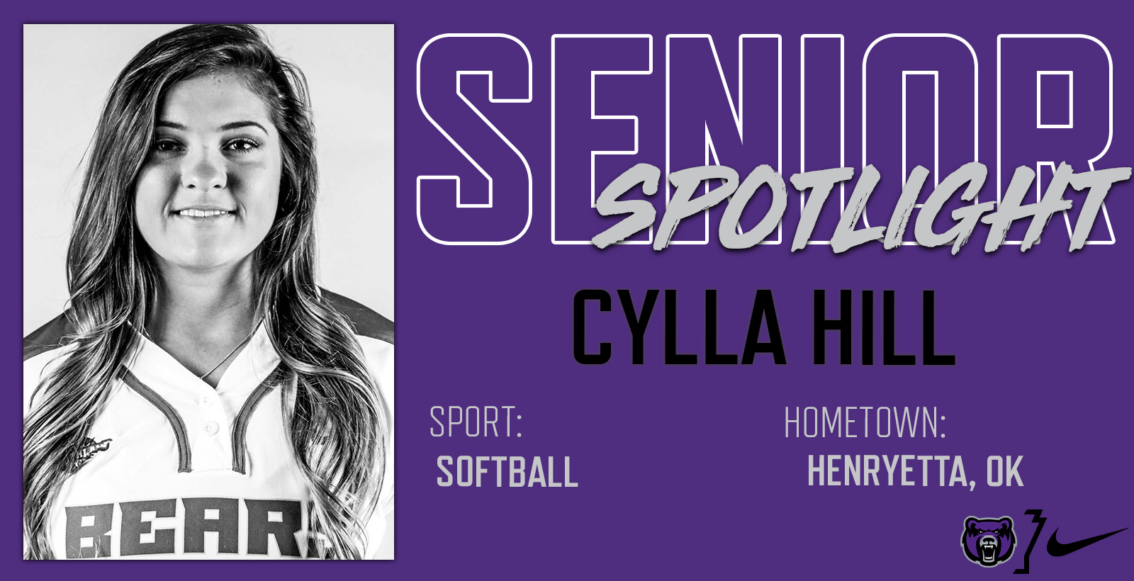 SENIOR SPOTLIGHT: CYLLA HILL - University of Central Arkansas Athletics