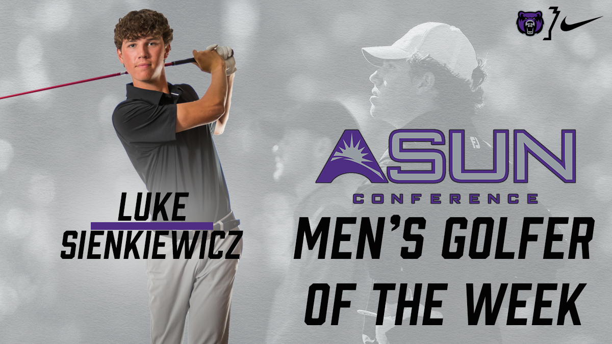 Luke Sienkiewicz Earns ASUN Men's Golfer of the Week - University of ...