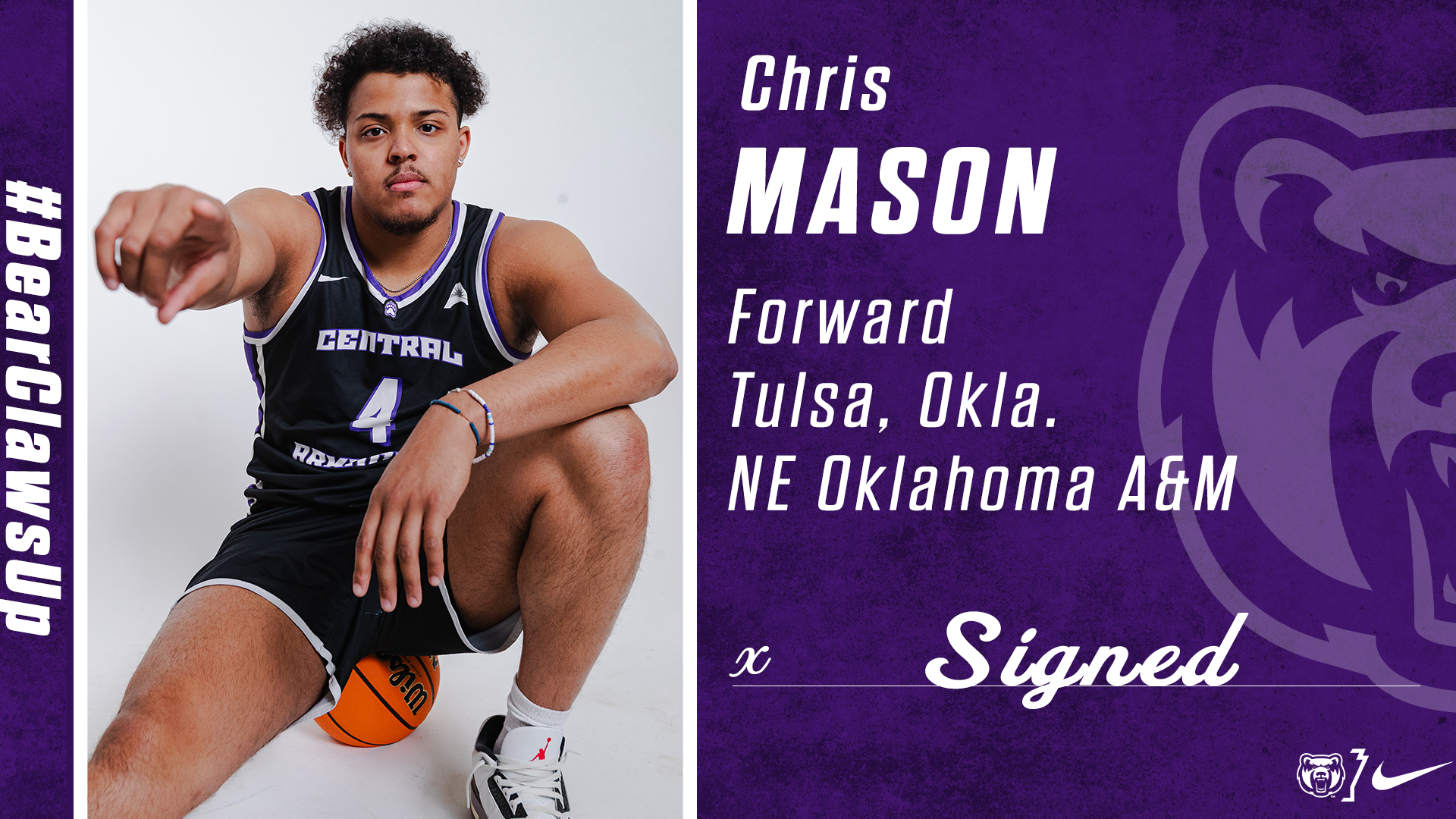 BEAUCHAMP JOINS UCA BASKETBALL - University of Central Arkansas Athletics