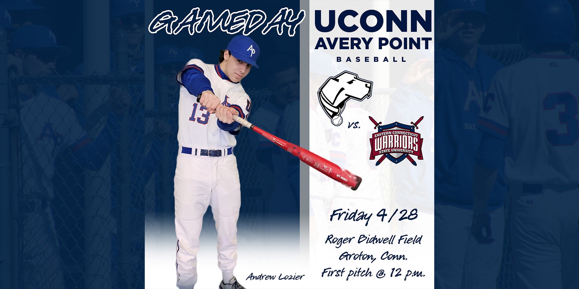 Pointer Baseball Takes on ECSU JV at Noon. - UCONN Avery Point