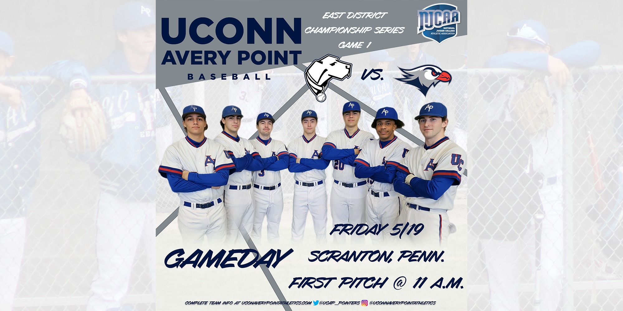 The Pointers Play Lackawanna College in the NJCAA East District Championship Series. - UCONN ...