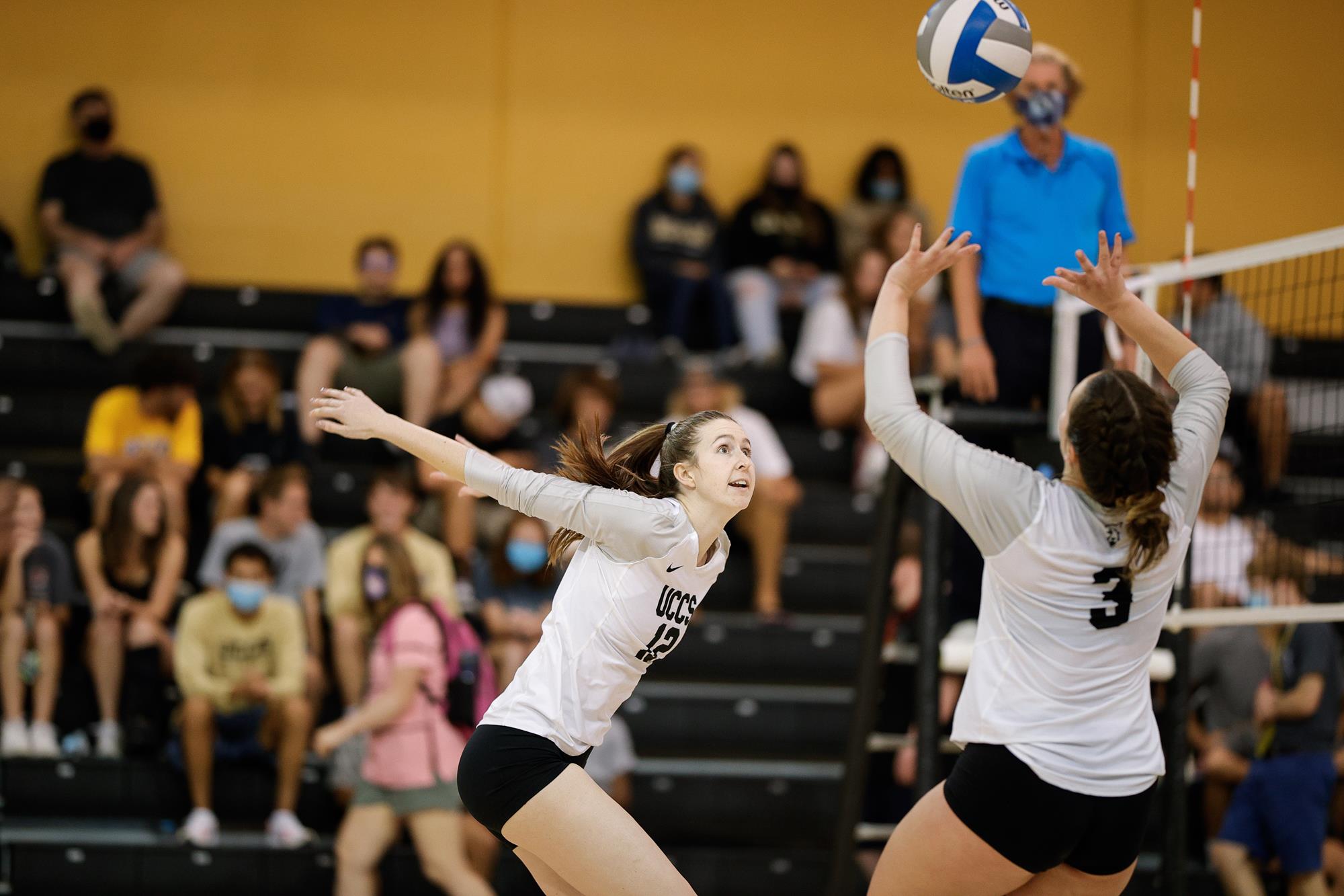 Volleyball Ends Season with 3-2 Setback at CCU - UCCS Athletics
