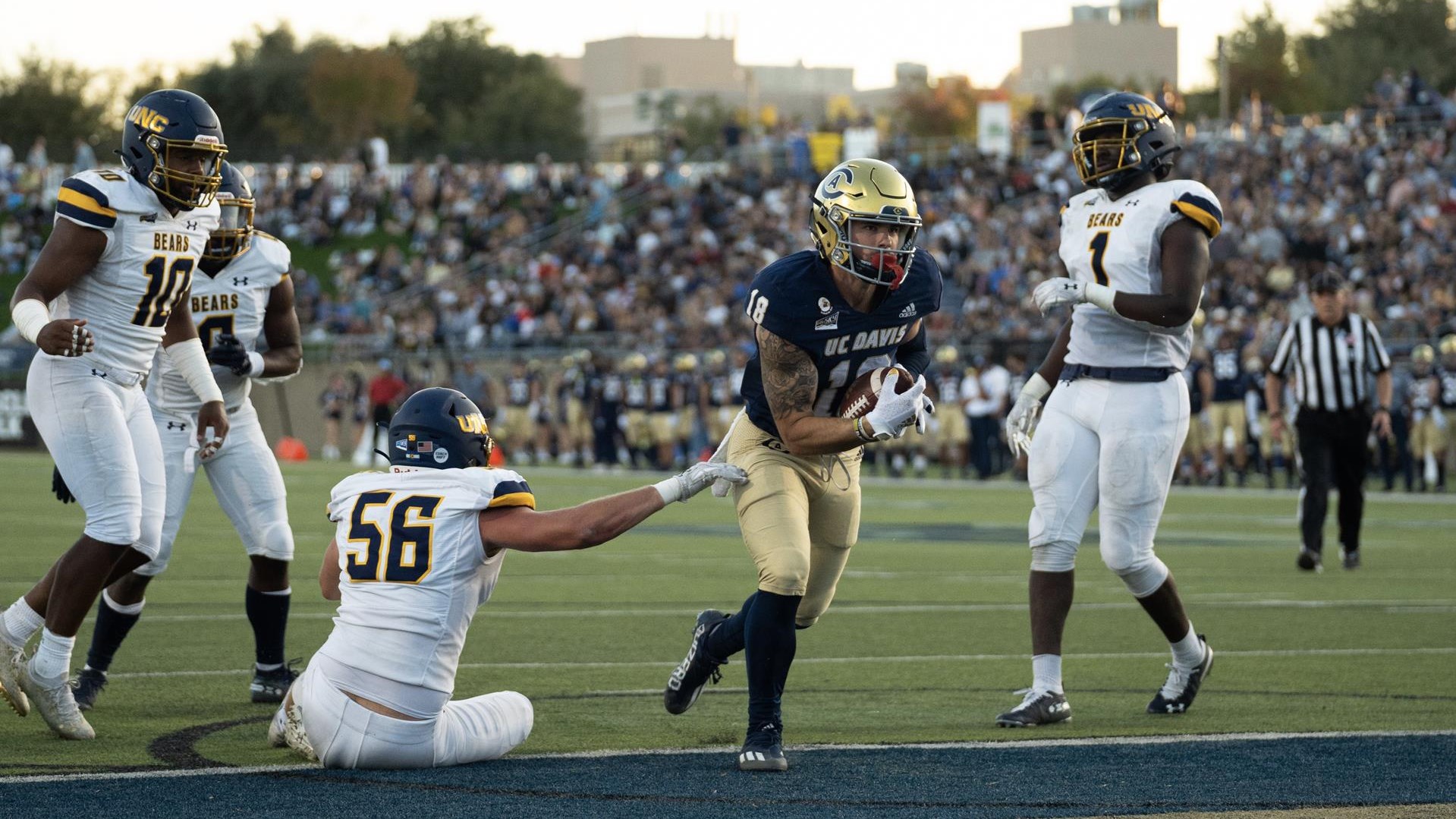 Trent Tompkins - Football - UC Davis Athletics