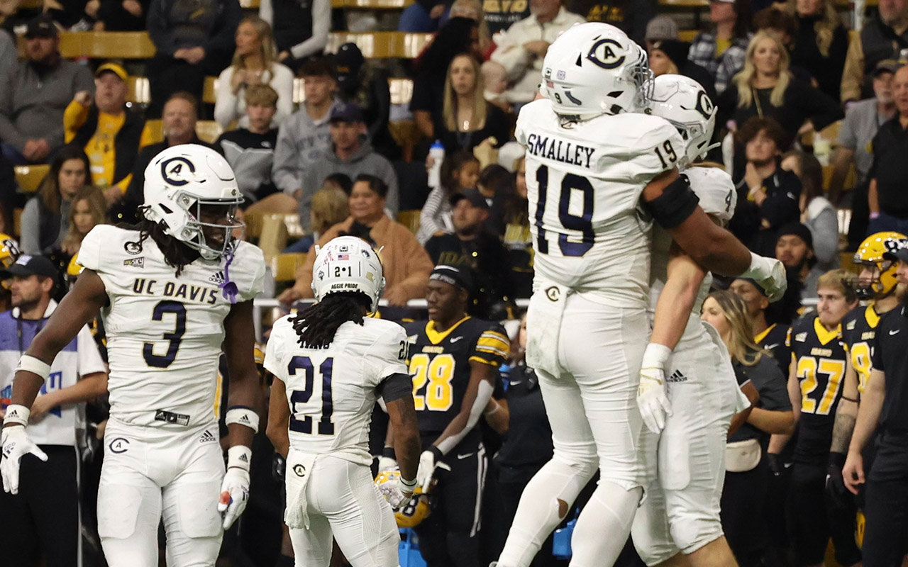 Aggie Secure Huge Road Victory Over No. 15 Idaho, 44-26 - UC Davis ...