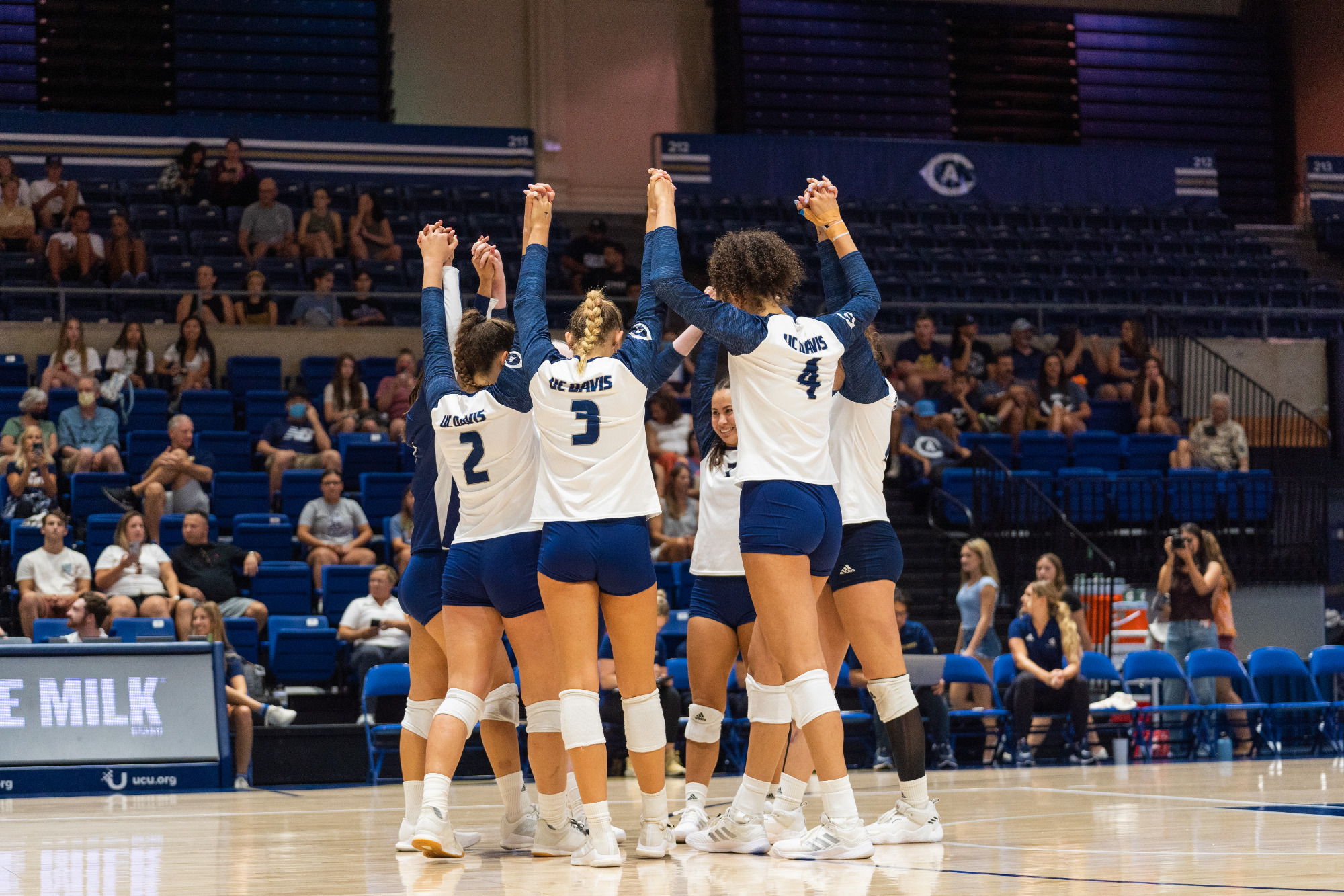 Aggies fall to California in five-set heartbreaker - UC Davis Athletics