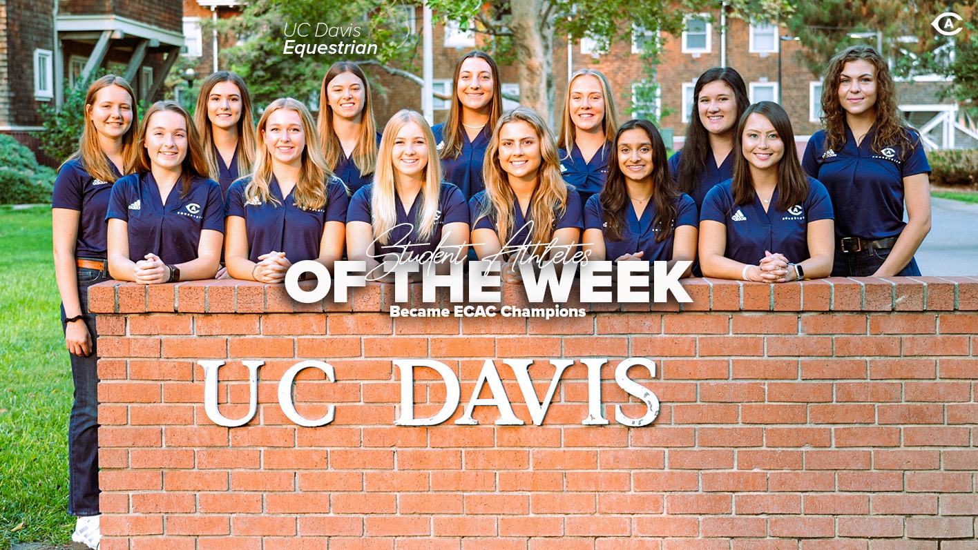 UC Davis Equestrian Receives Student-Athlete of the Week Honors - UC ...