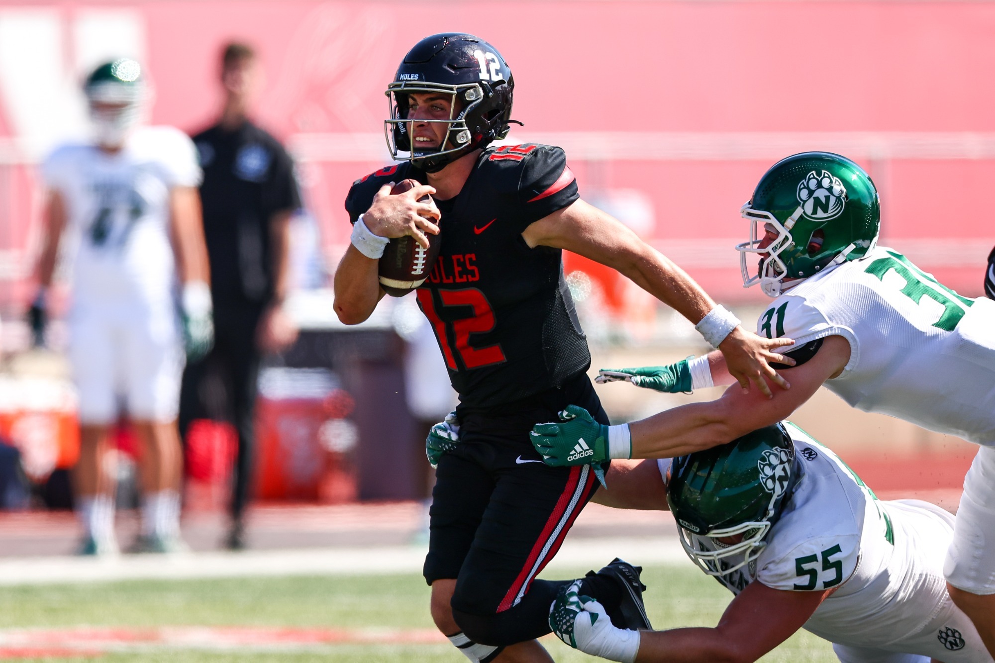 No. 17 Mules Football Rolls Past Northeastern State Saturday, 63-24 ...