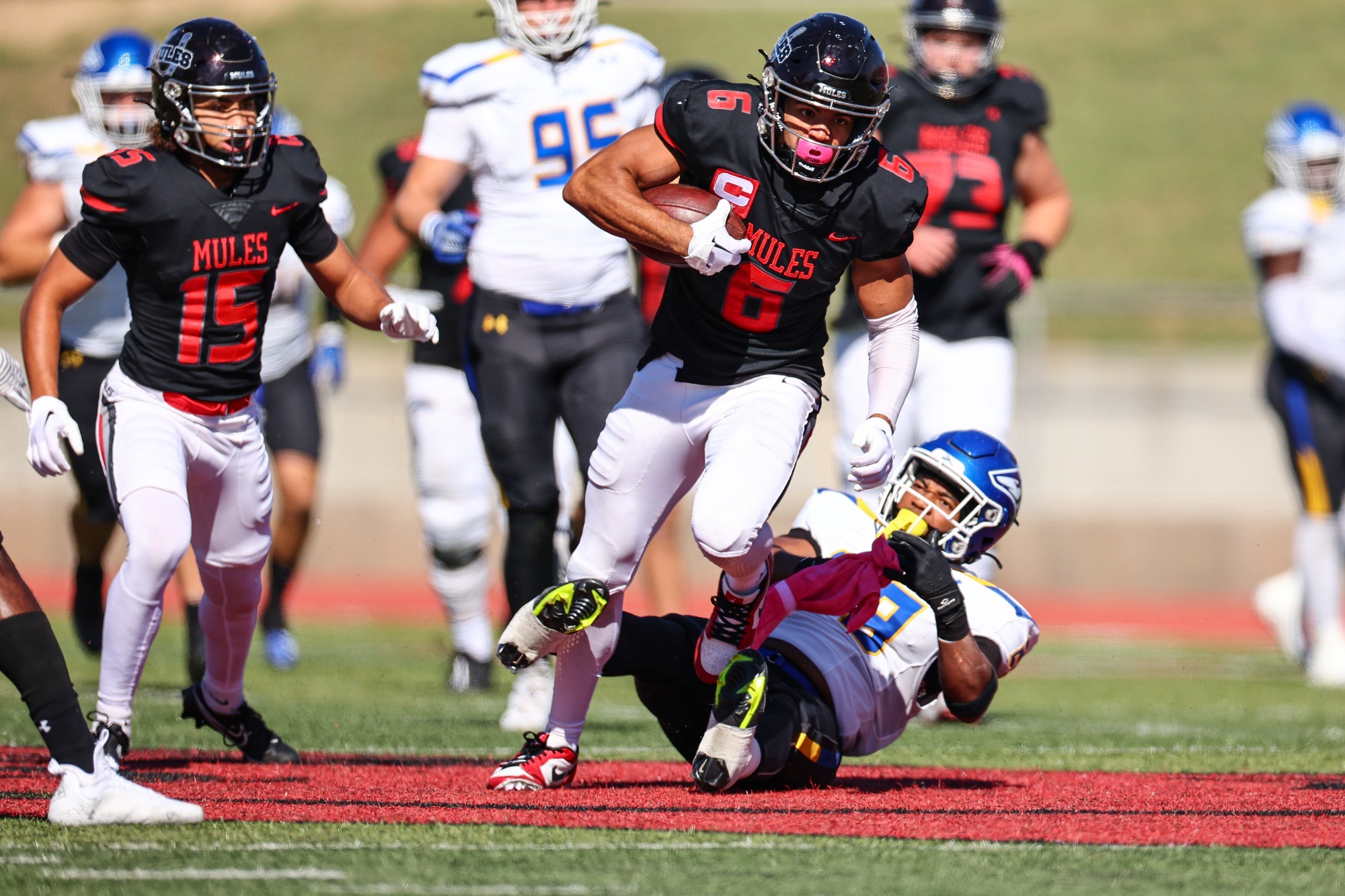 No. 18 Mules Football Stampedes Past Nebraska Kearney Saturday, 38-14 ...