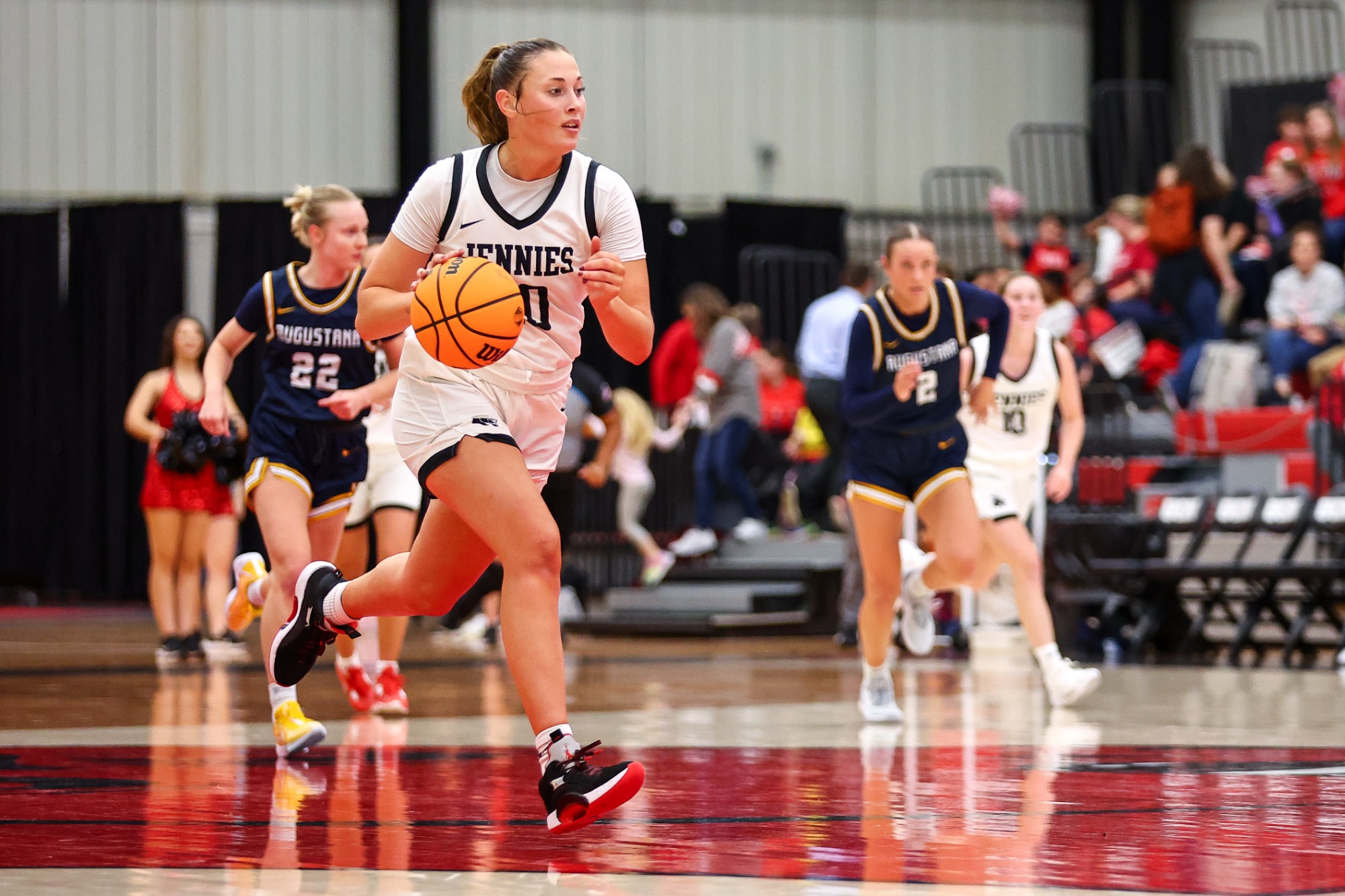 No. 3 Jennies Basketball Zips Past Newman Saturday, 87-51 - University ...