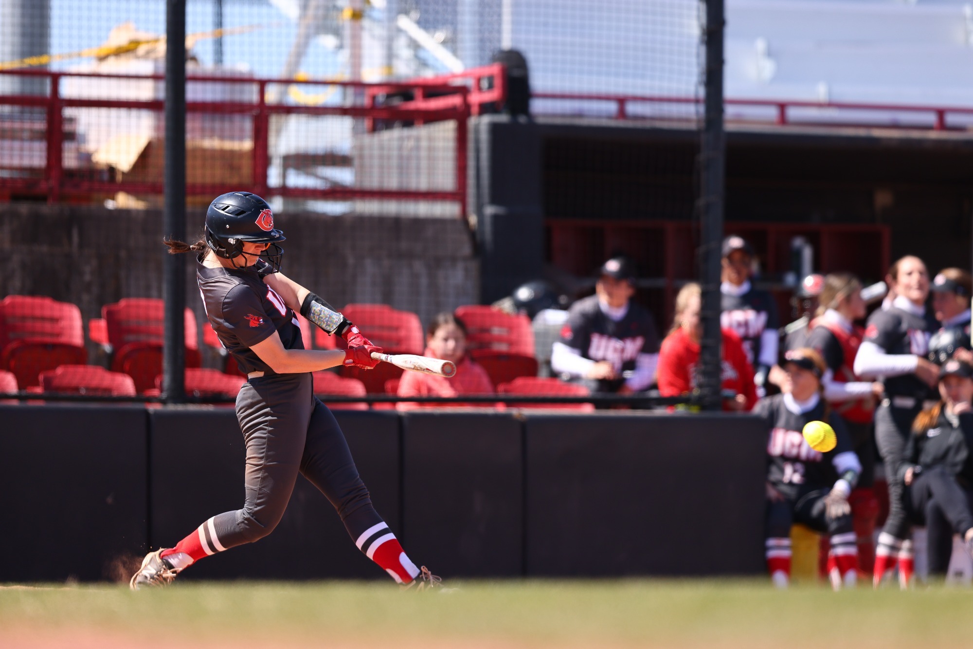 Jennies Softball Sweeps RiverHawks, Cook Records 200th Career Hit ...