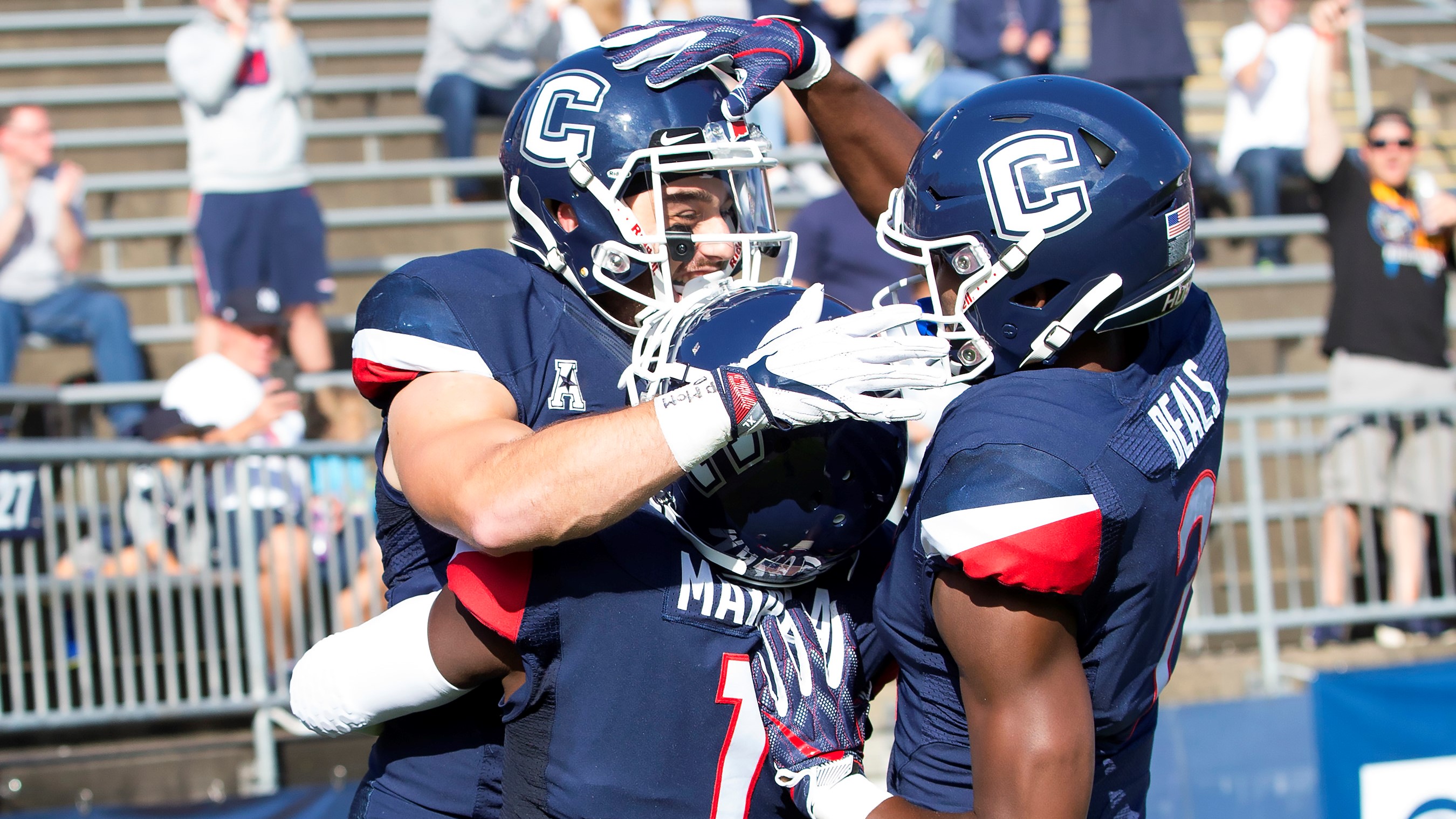 Tyraiq Beals - Football - University of Connecticut Athletics