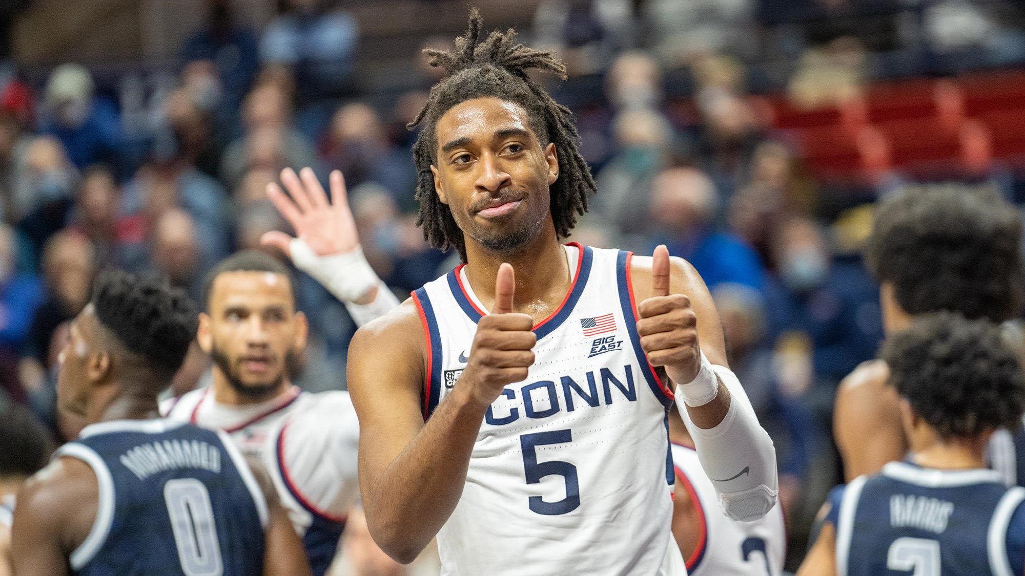 Isaiah Whaley - Men's Basketball - University of Connecticut Athletics