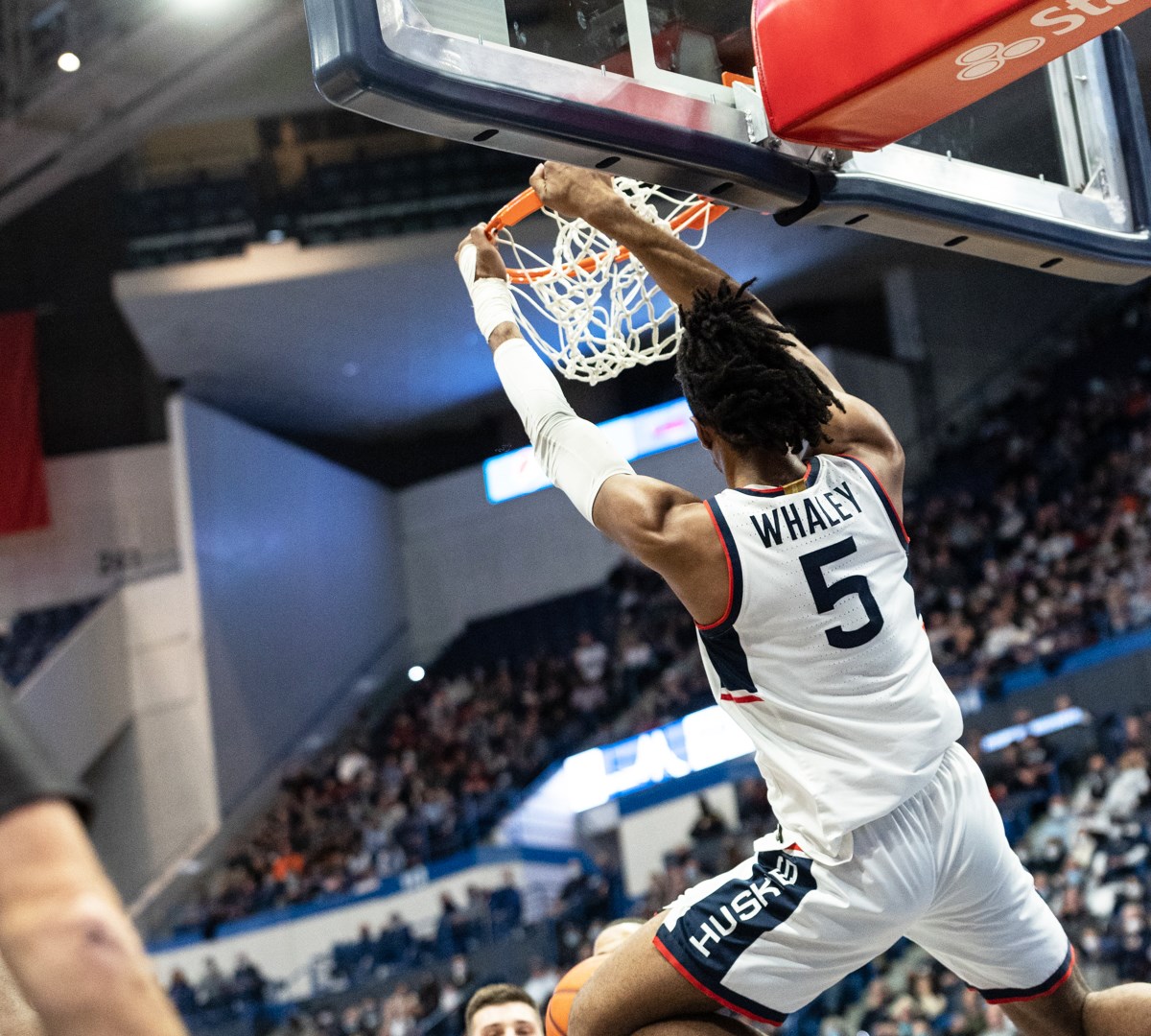 Isaiah Whaley - Men's Basketball - University of Connecticut Athletics