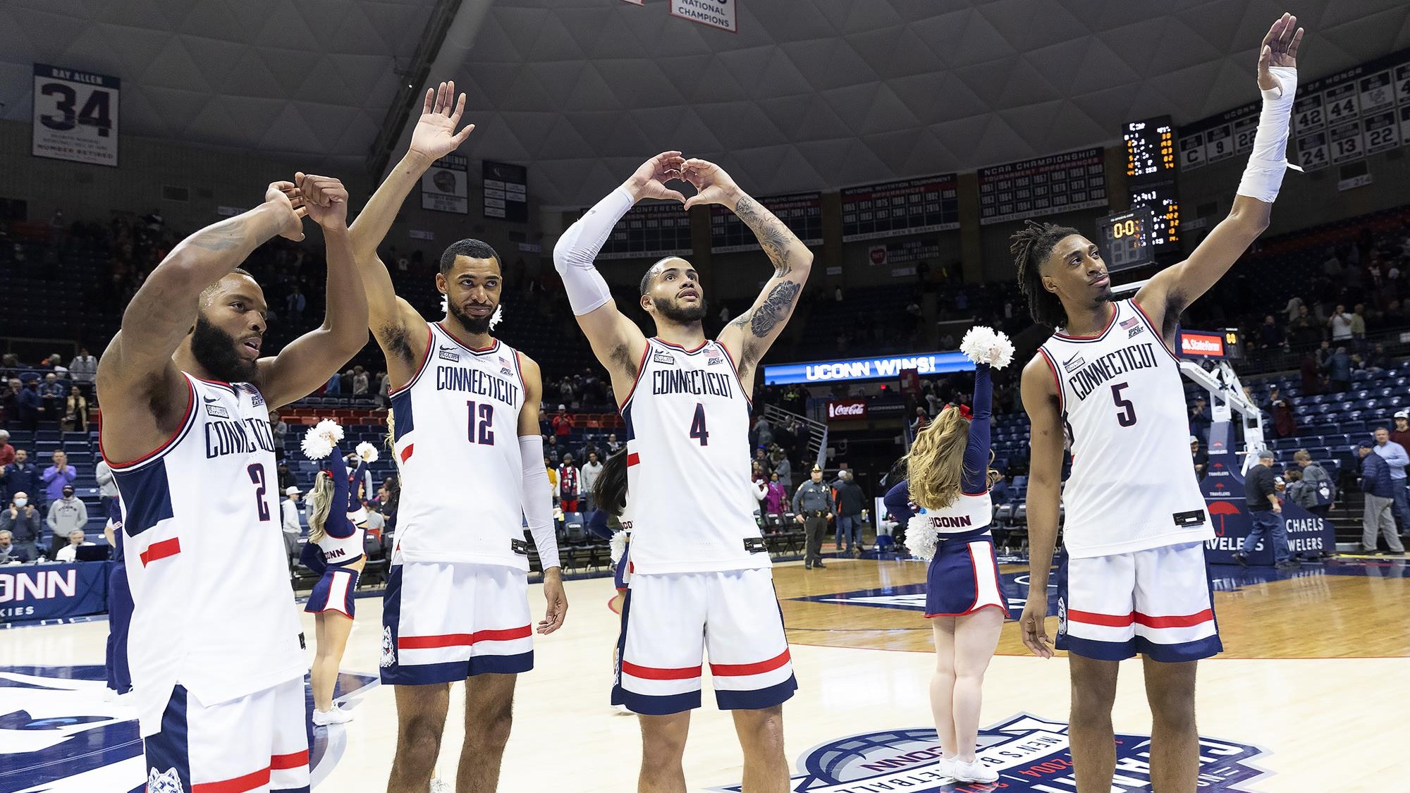 Isaiah Whaley - Men's Basketball - University of Connecticut Athletics