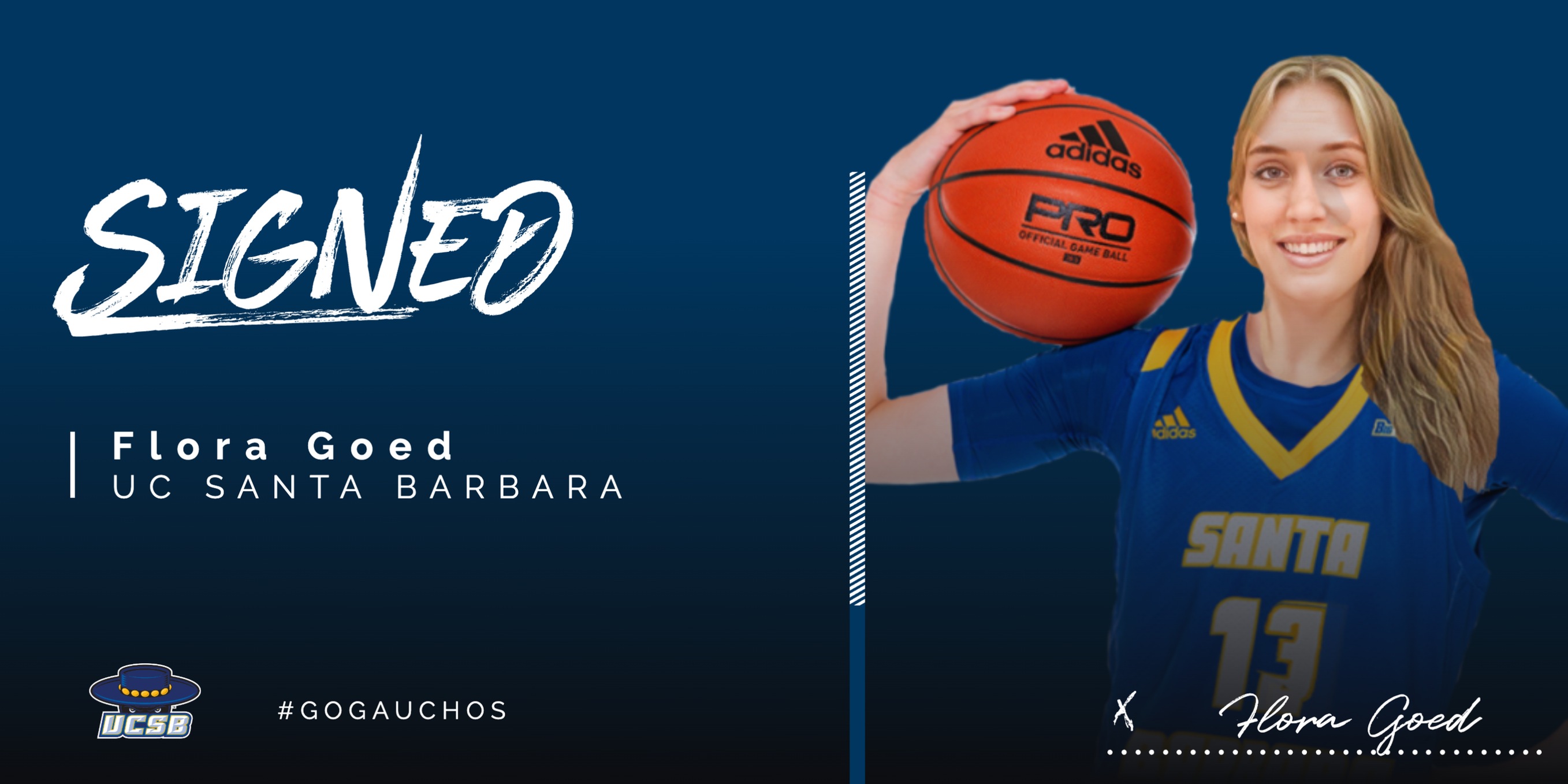 Flora Goed Signs With UC Santa Barbara Women's Basketball - University ...