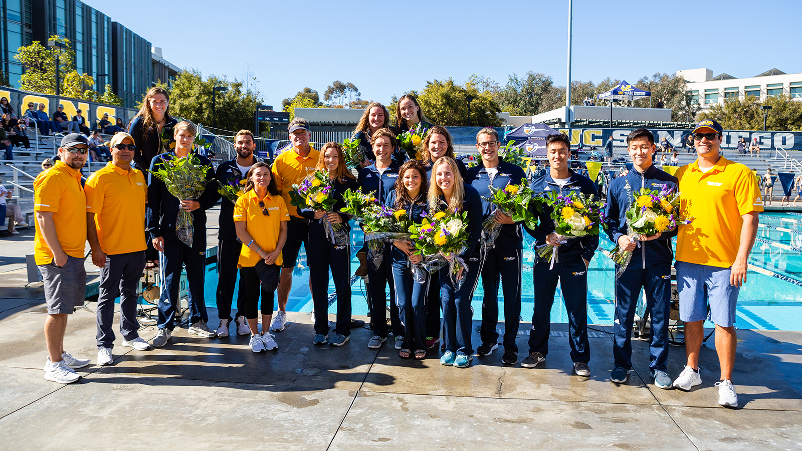 Tritons Sweep Cal Baptist on Senior Day, Set Two Pool Records - UC San ...