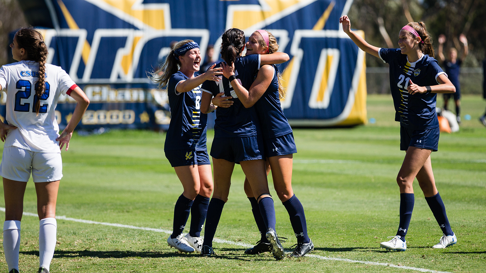 Three Goals More Than Enough as No. 2 Tritons Blank Coyotes - UC San Diego