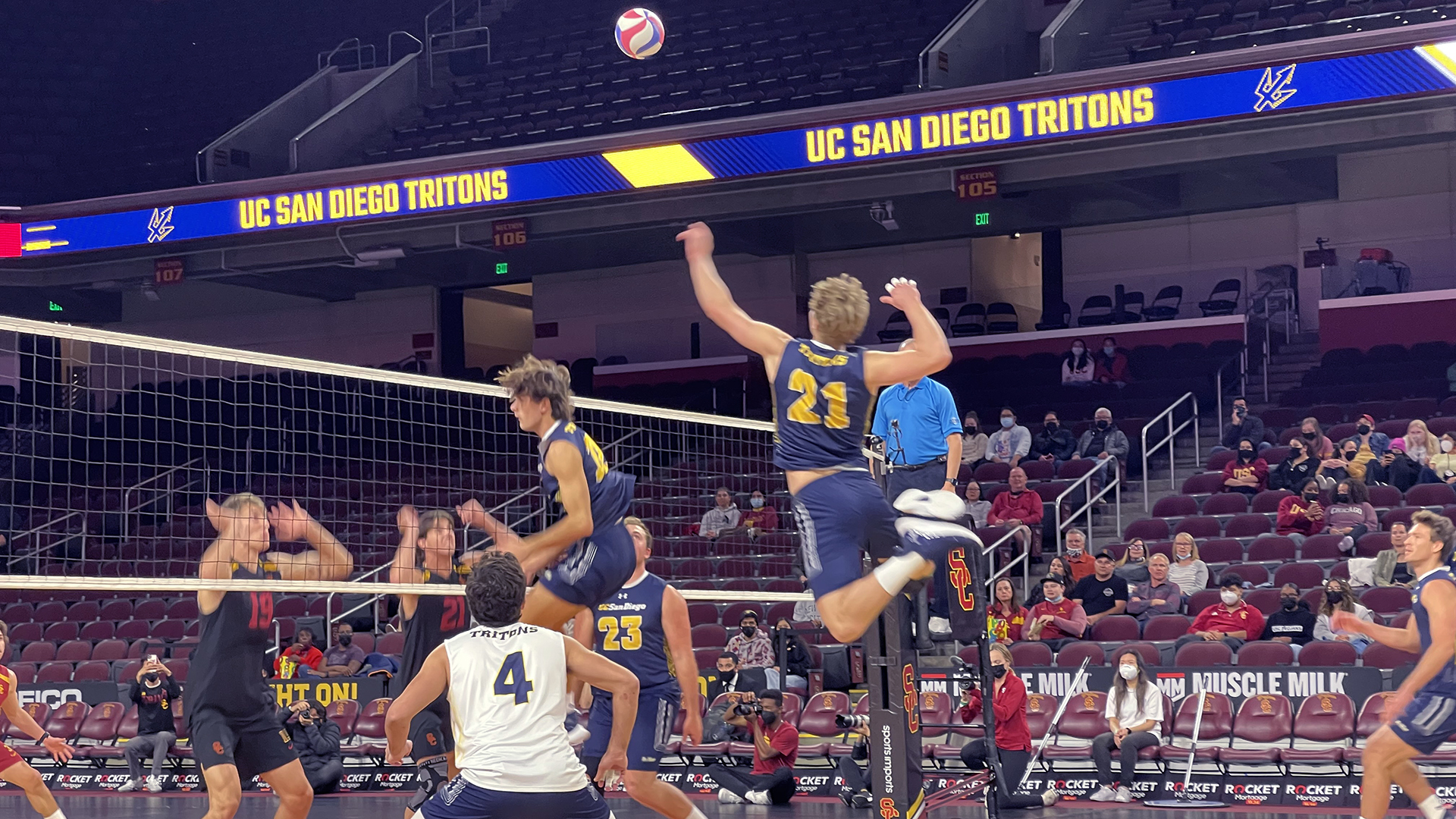 Kyle McCauley - 2022 - Men's Volleyball - UC San Diego