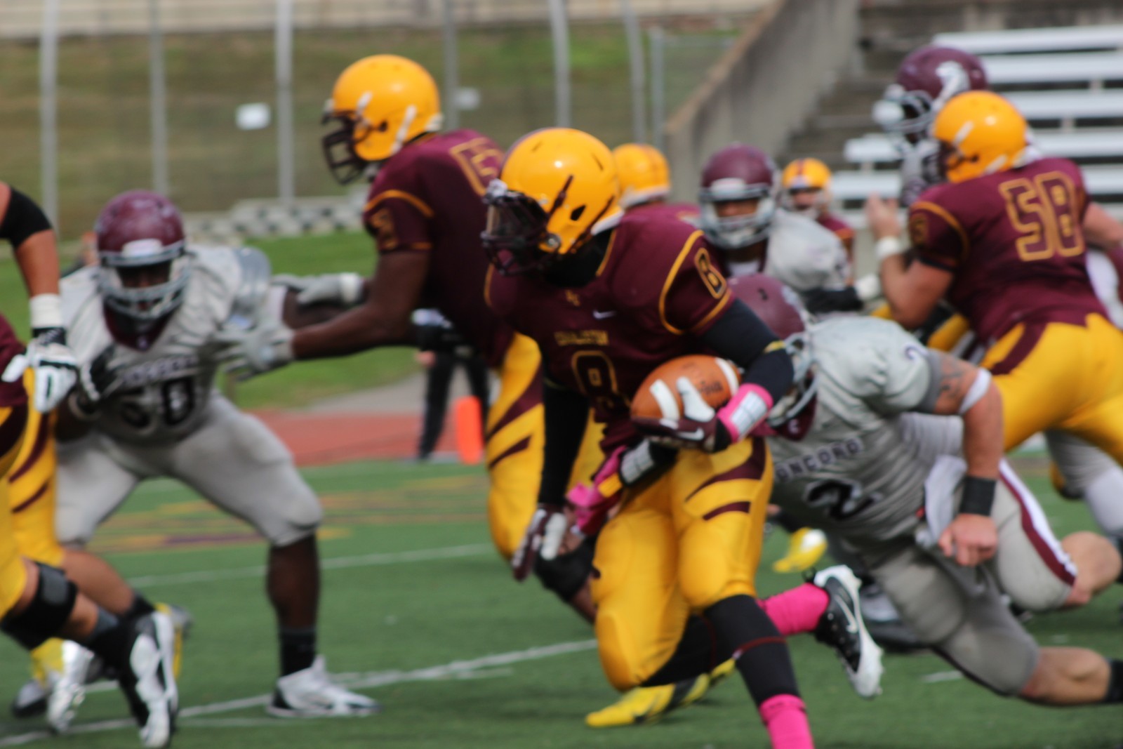 Charleston Scores 35 Consecutive, Win Opener over Bobcats 42-21 ...