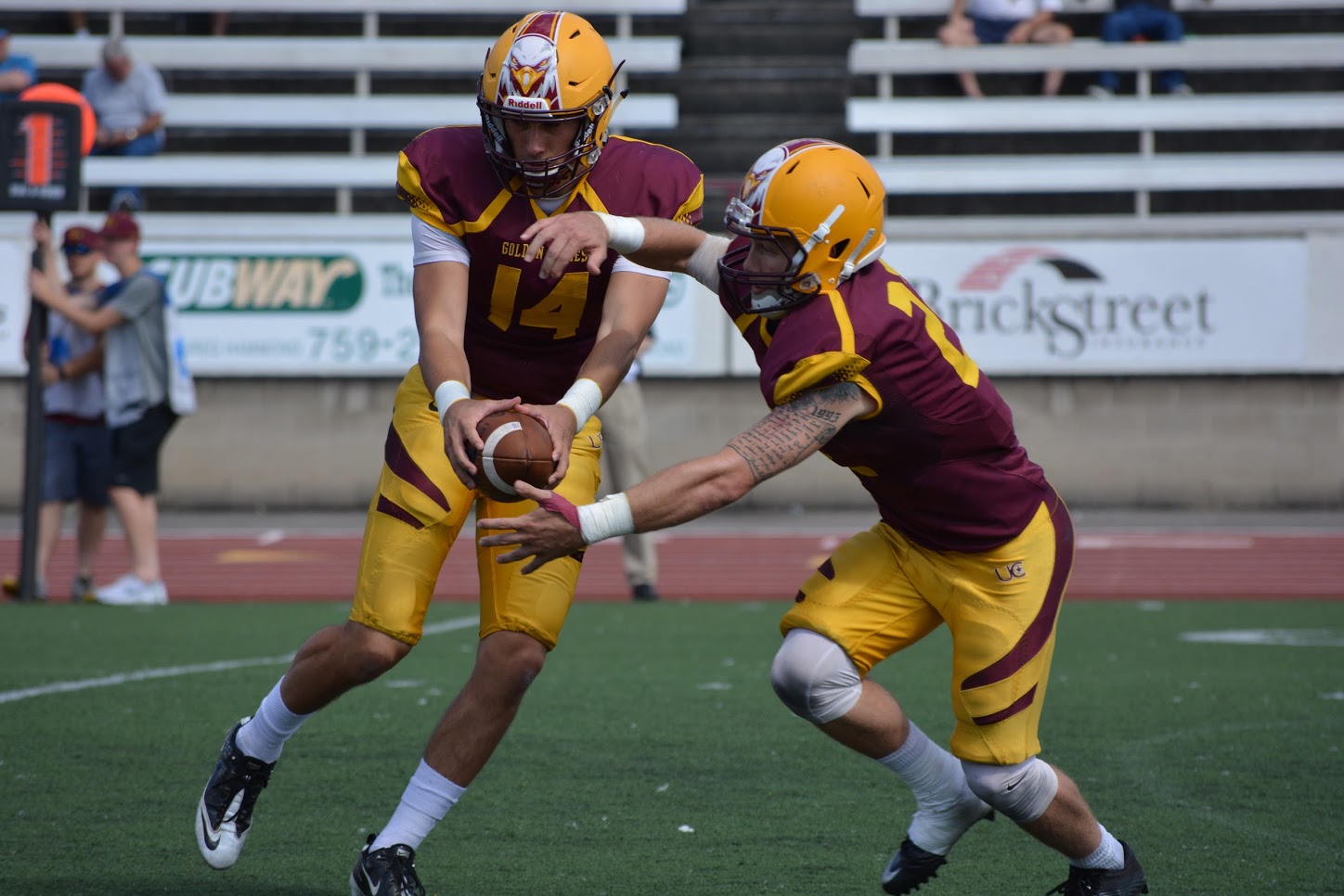 Golden Eagles Down Mountain Lions 42-21 - University of Charleston ...