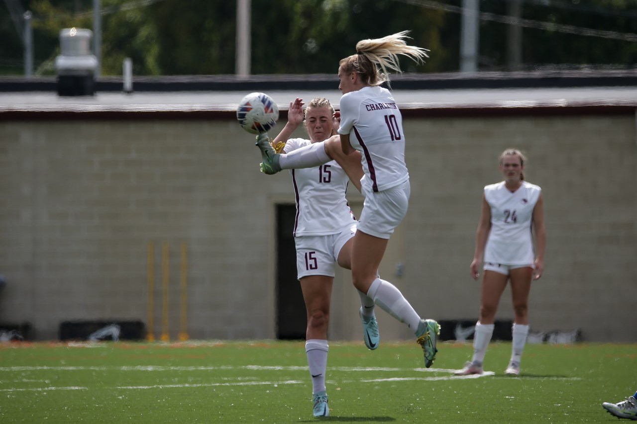 Women's Soccer Takes Care of Business on the Road - University of ...