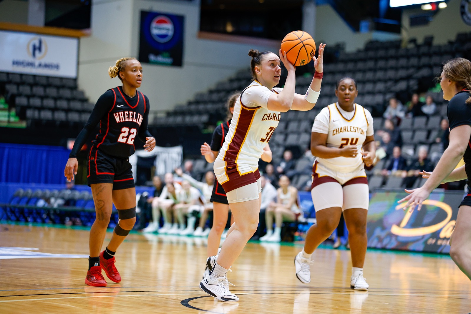Charleston Advances to Semifinal after 62-60 Win over Wheeling ...