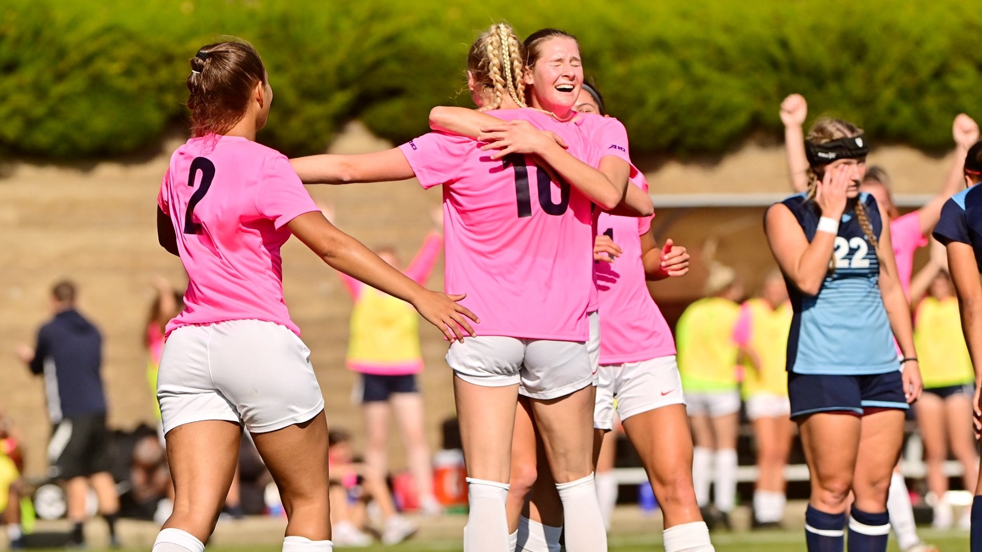 Women's Soccer Clinches Second Seed With Sunday Win - University of ...