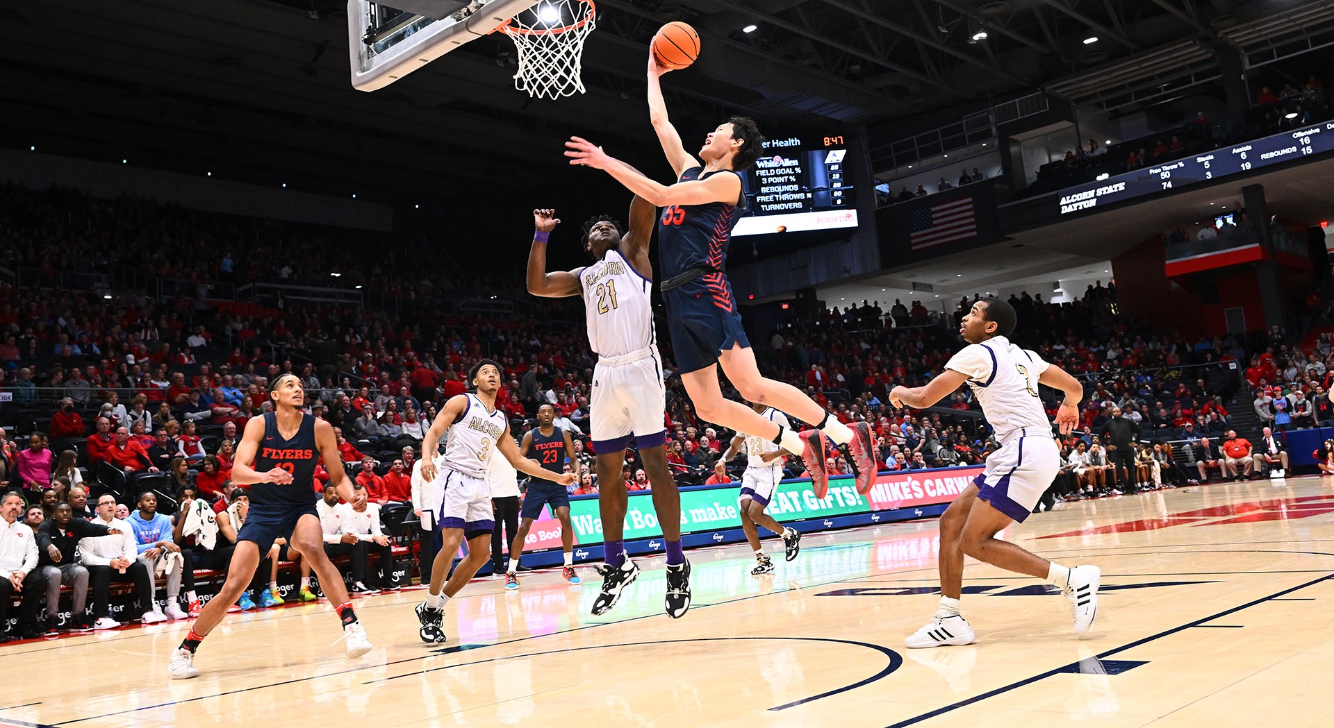 Mike Sharavjamts - Men's Basketball - University of Dayton Athletics