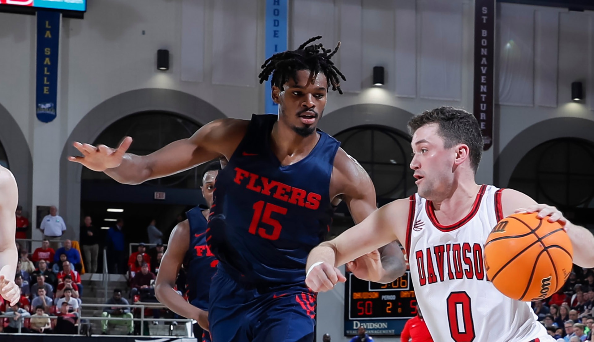 Men's Basketball Pulls Away At Davidson, 69-55 - University of Dayton ...
