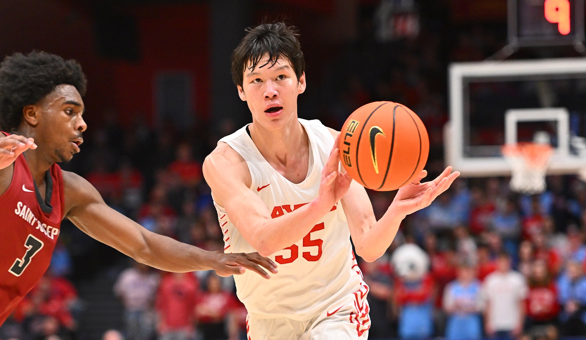 Mike Sharavjamts - Men's Basketball - University of Dayton Athletics
