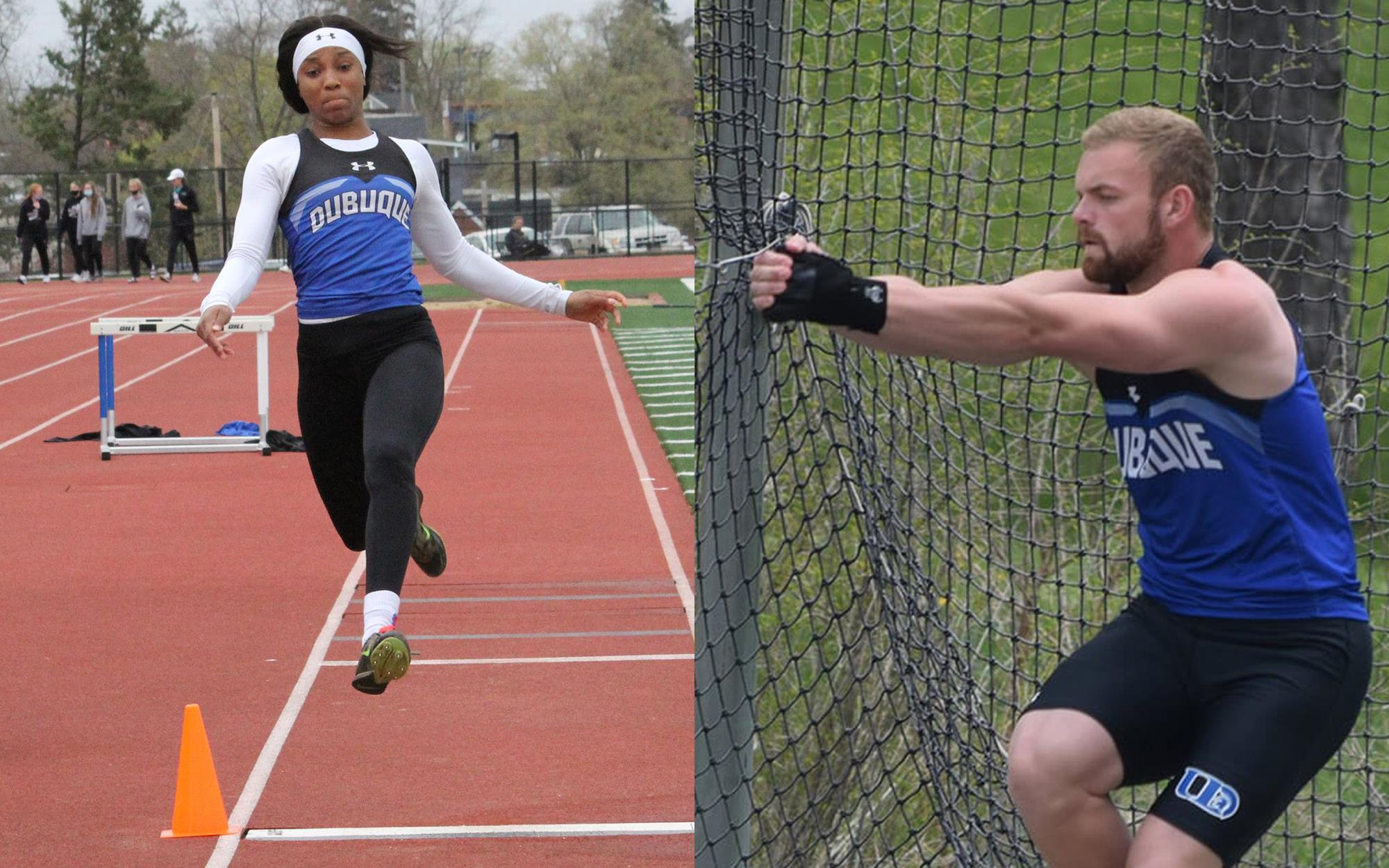 Johnson and Collier Earn A-R-C Outdoor Track & Field - Field Athletes ...