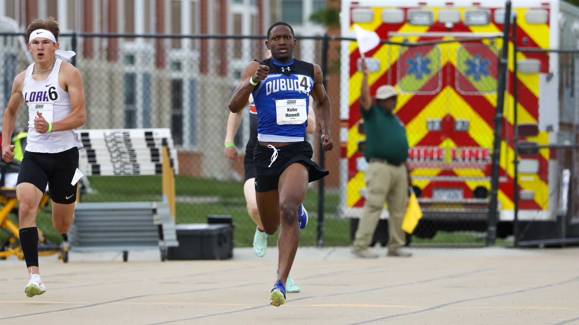 Kobe Howell - 2023-24 - Men's Track and Field - University of Dubuque