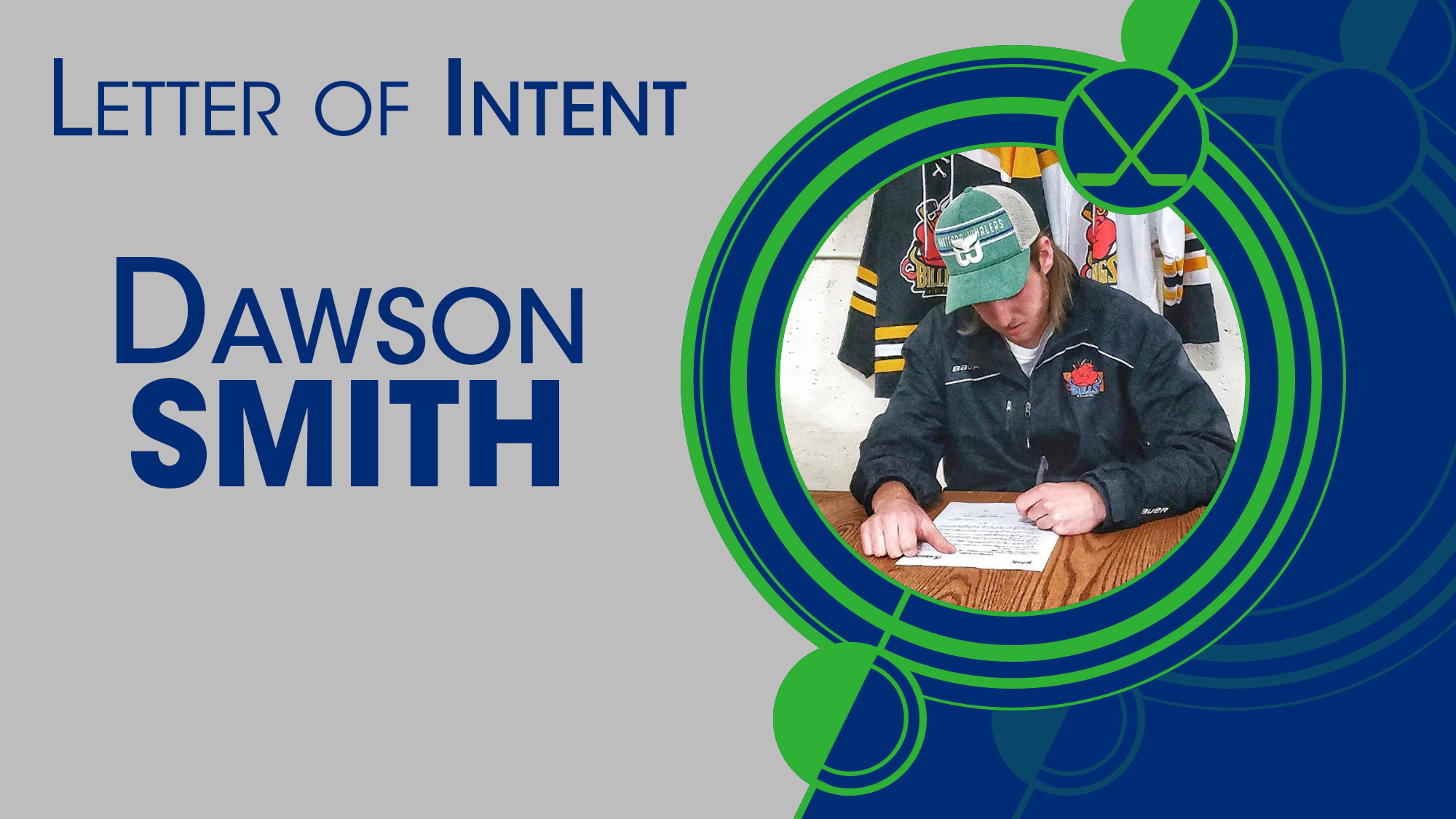 Billings Defender Dawson Smith Signs with Argo Hockey - University of ...