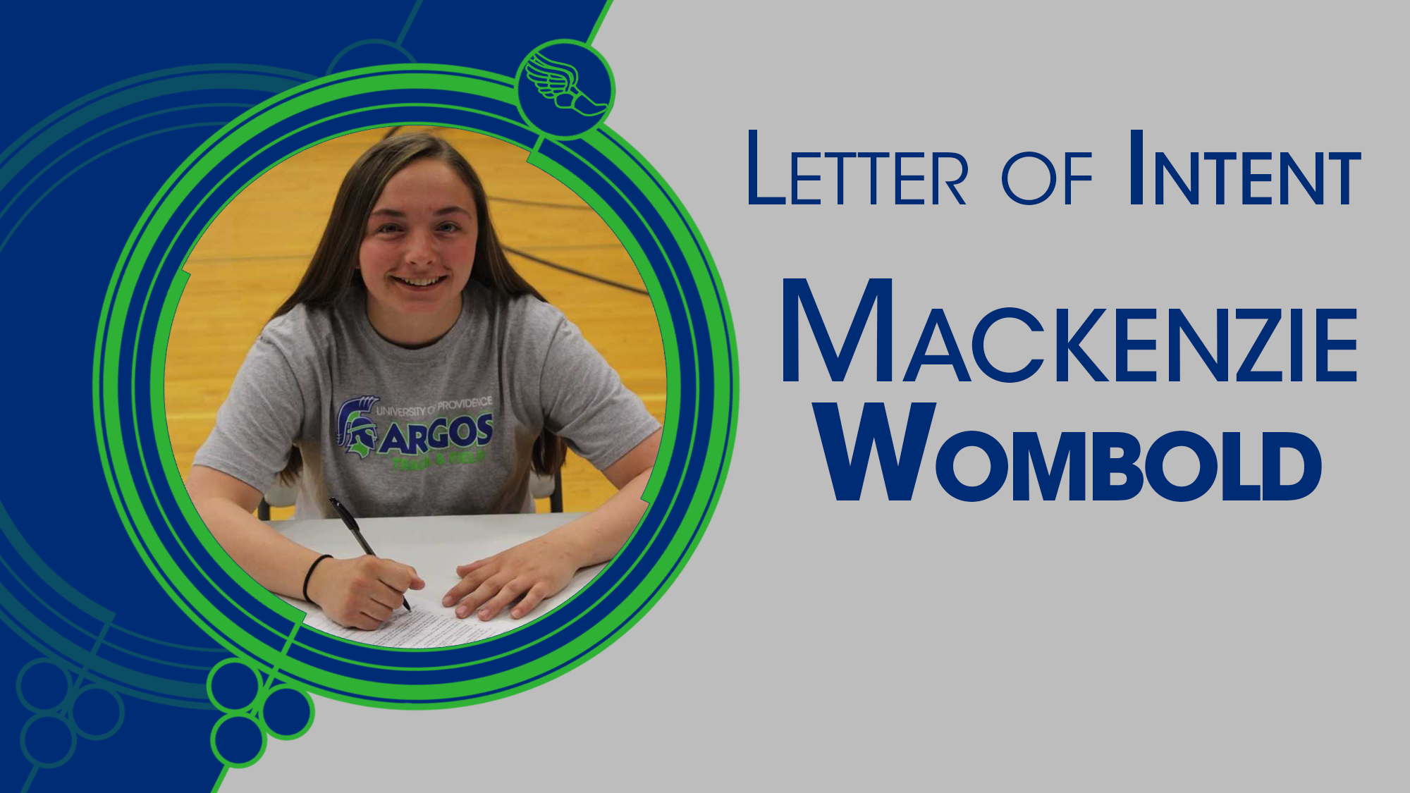 Cascade Badger Wombold Inks with Argo Track and Field - University of ...