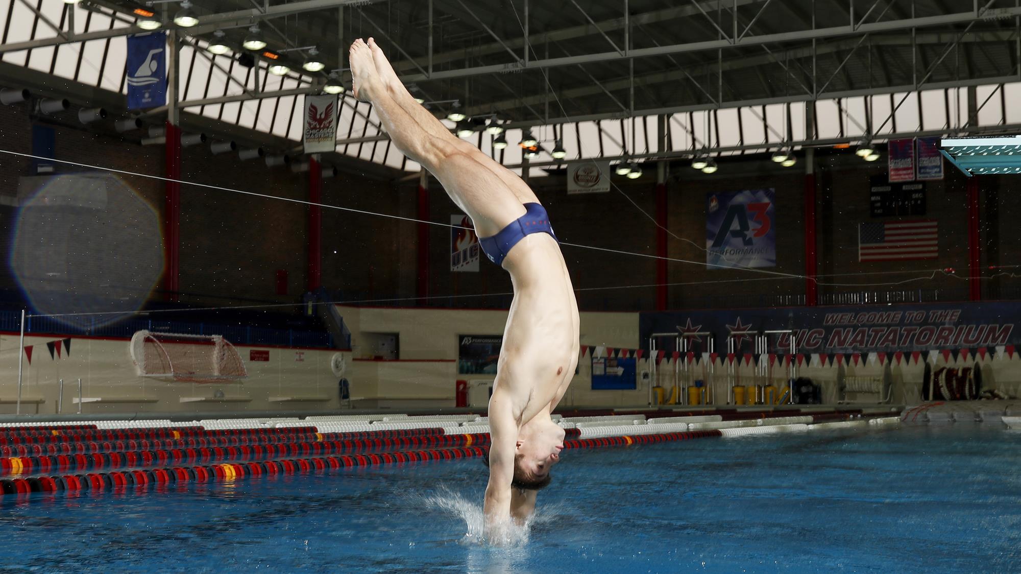 Felix Lafortune - Men's Swimming and Diving - UIC Athletics