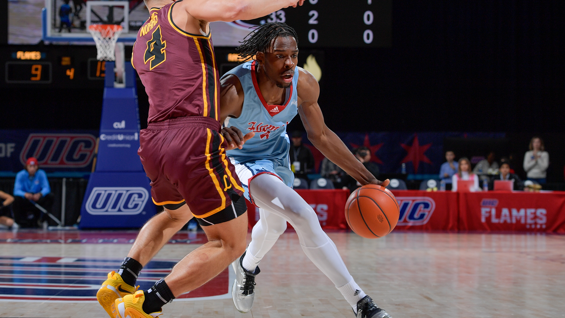 Flames Stumble in Second Half at Fordham - UIC Athletics