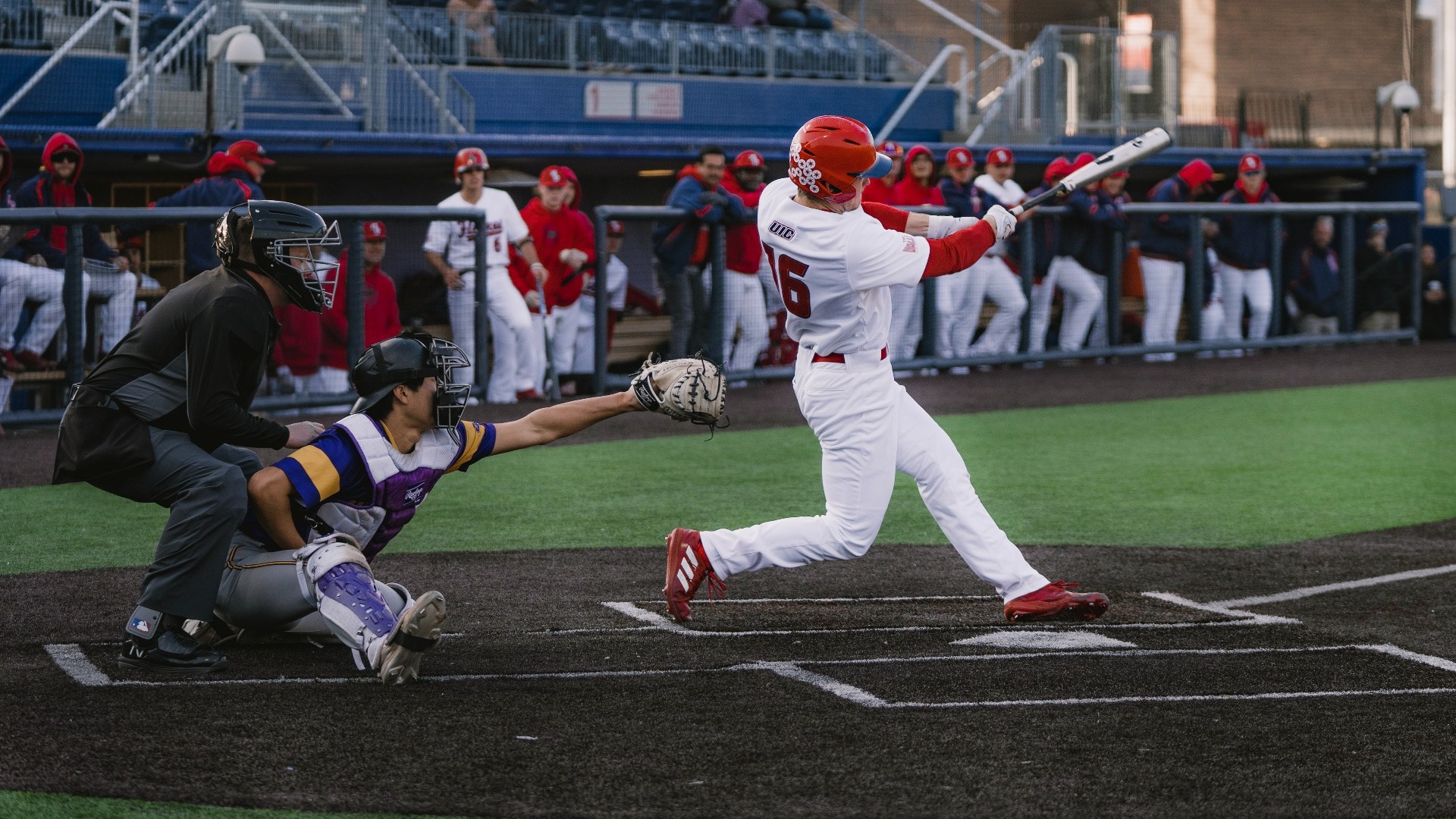 Baseball Earns Historic Victory Friday - UIC Athletics