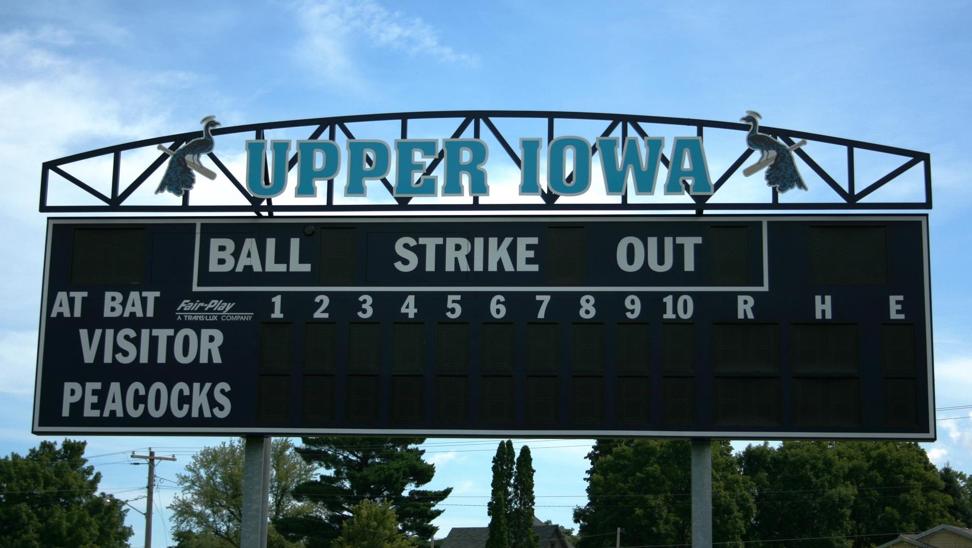 Peacock Baseball Close Series with Hawks with Second Split - Upper Iowa ...