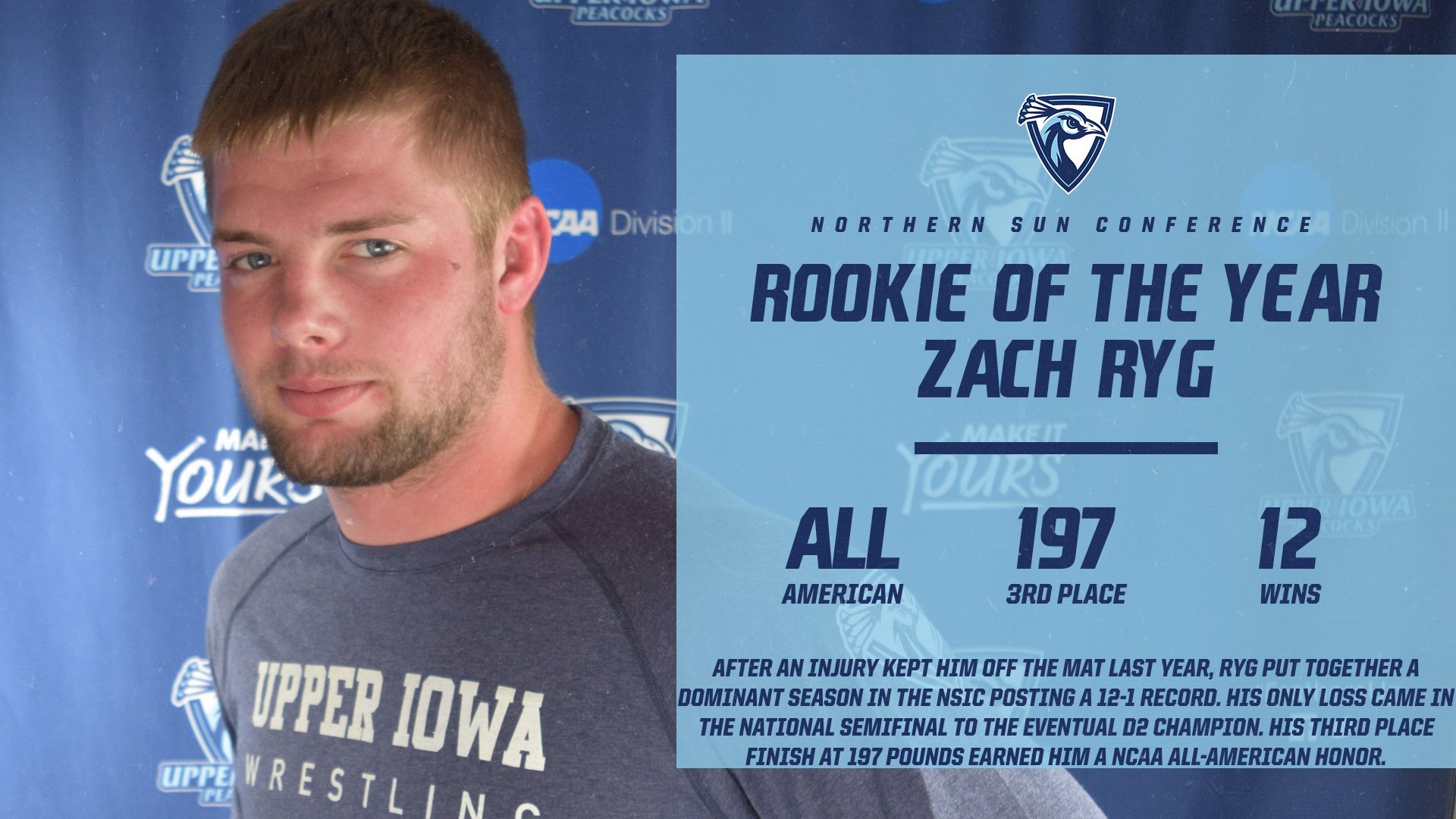 Zach Ryg - Men's Wrestling - Upper Iowa University Athletics