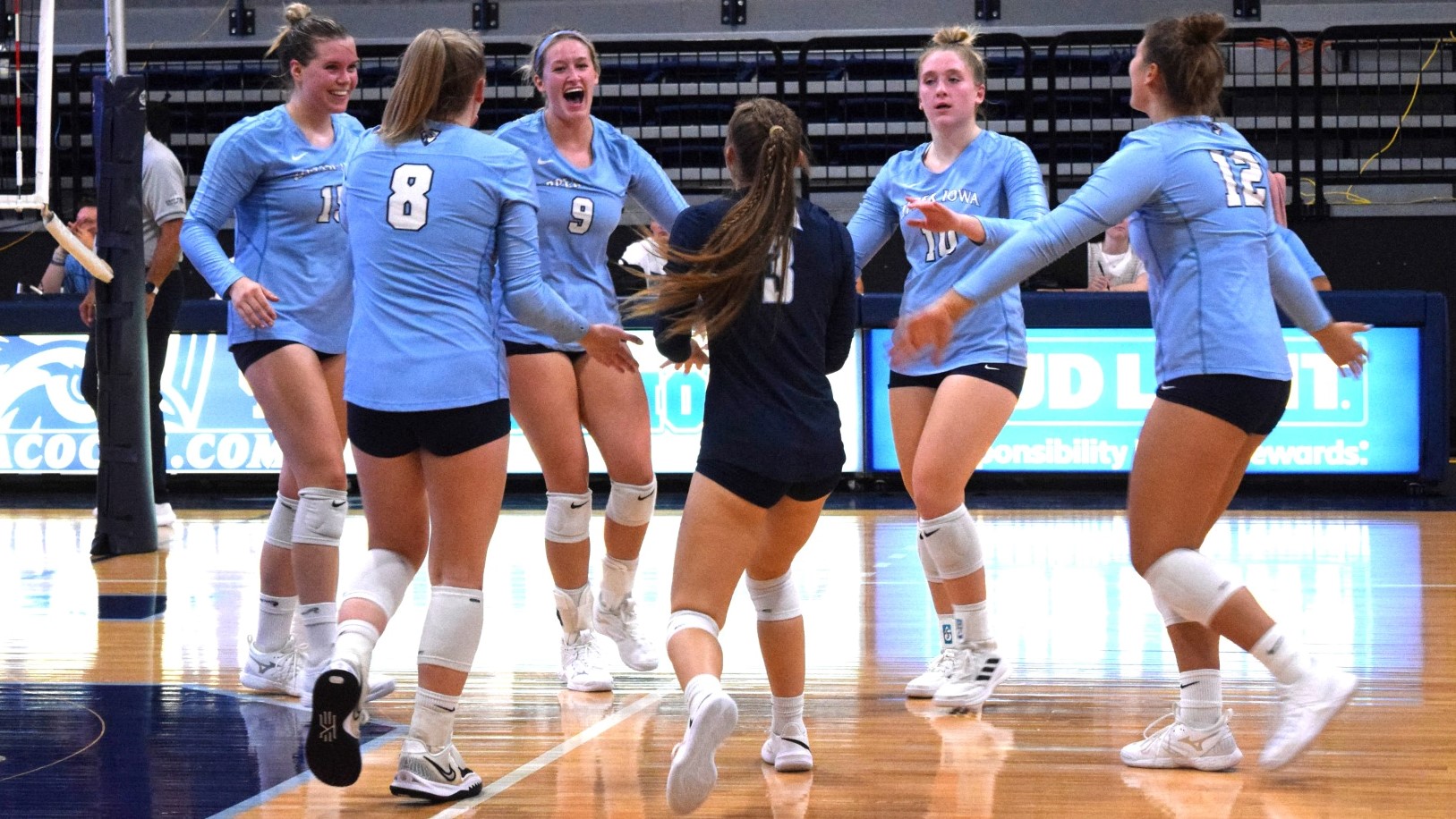 Peacock Volleyball Upsets No. 23 Vikings Fueled by Big Runs - Upper ...