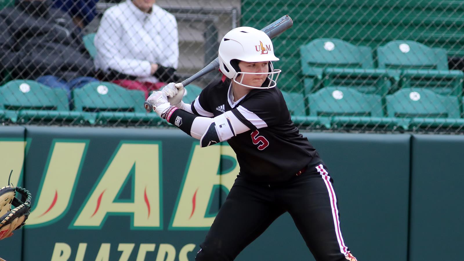 ULM Softball Drops Seesaw Battle in Series Opener at Coastal Carolina ...