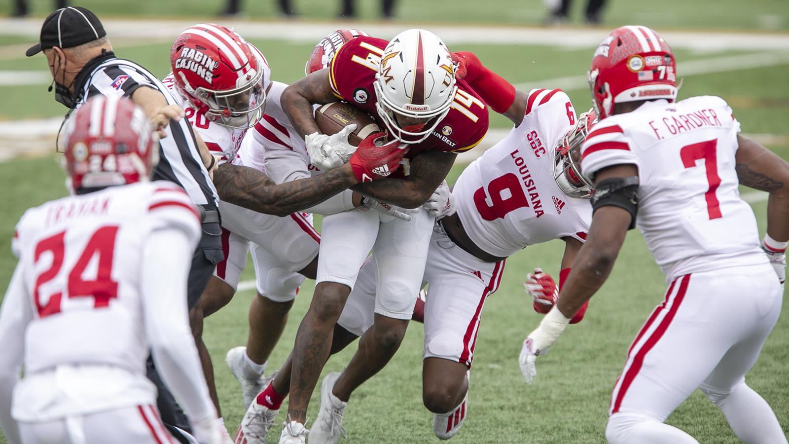 ULM Falters in Home Finale Against No. 23 Ragin’ Cajuns - University of ...