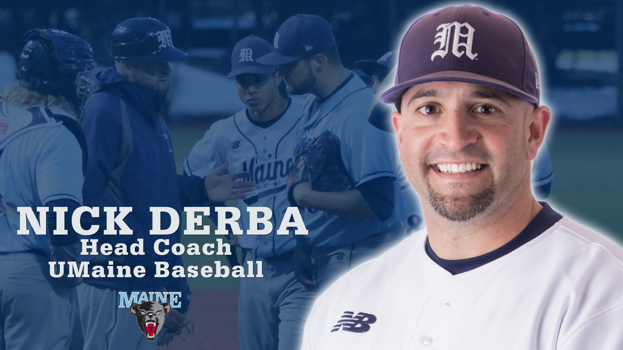 Nick Derba named UMaine baseball head coach - University of Maine Athletics