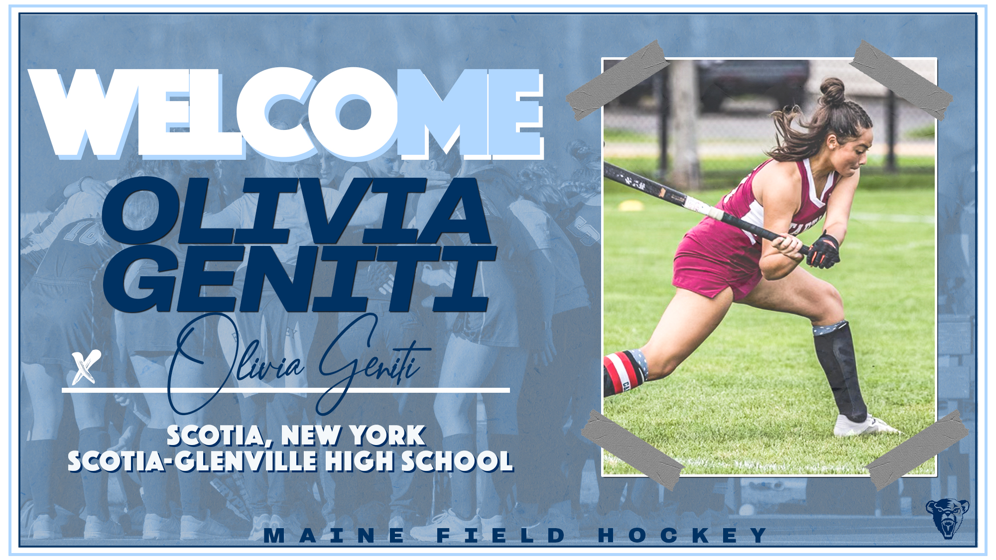 Field Hockey inks Olivia Geniti - University of Maine Athletics