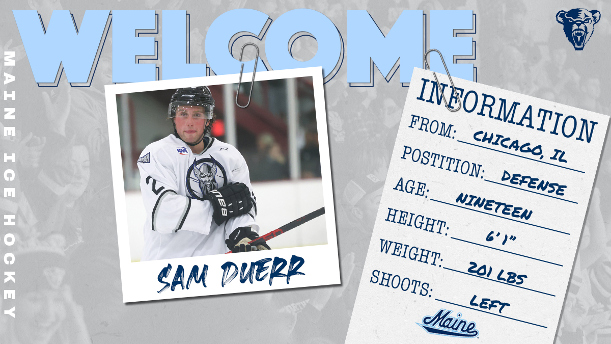 Samuel Duerr - Men's Ice Hockey - University of Maine Athletics