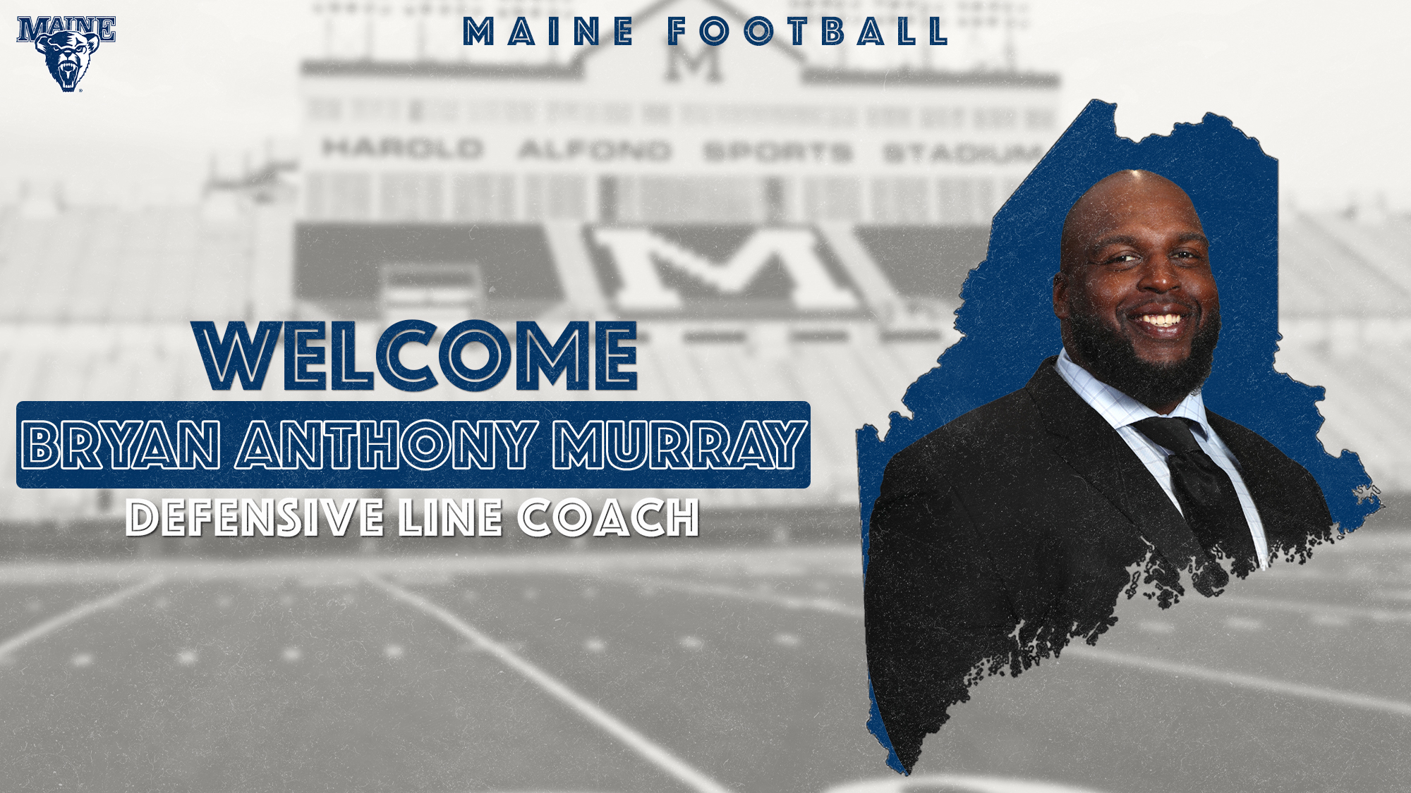 Murray named Defensive Line Coach - University of Maine Athletics