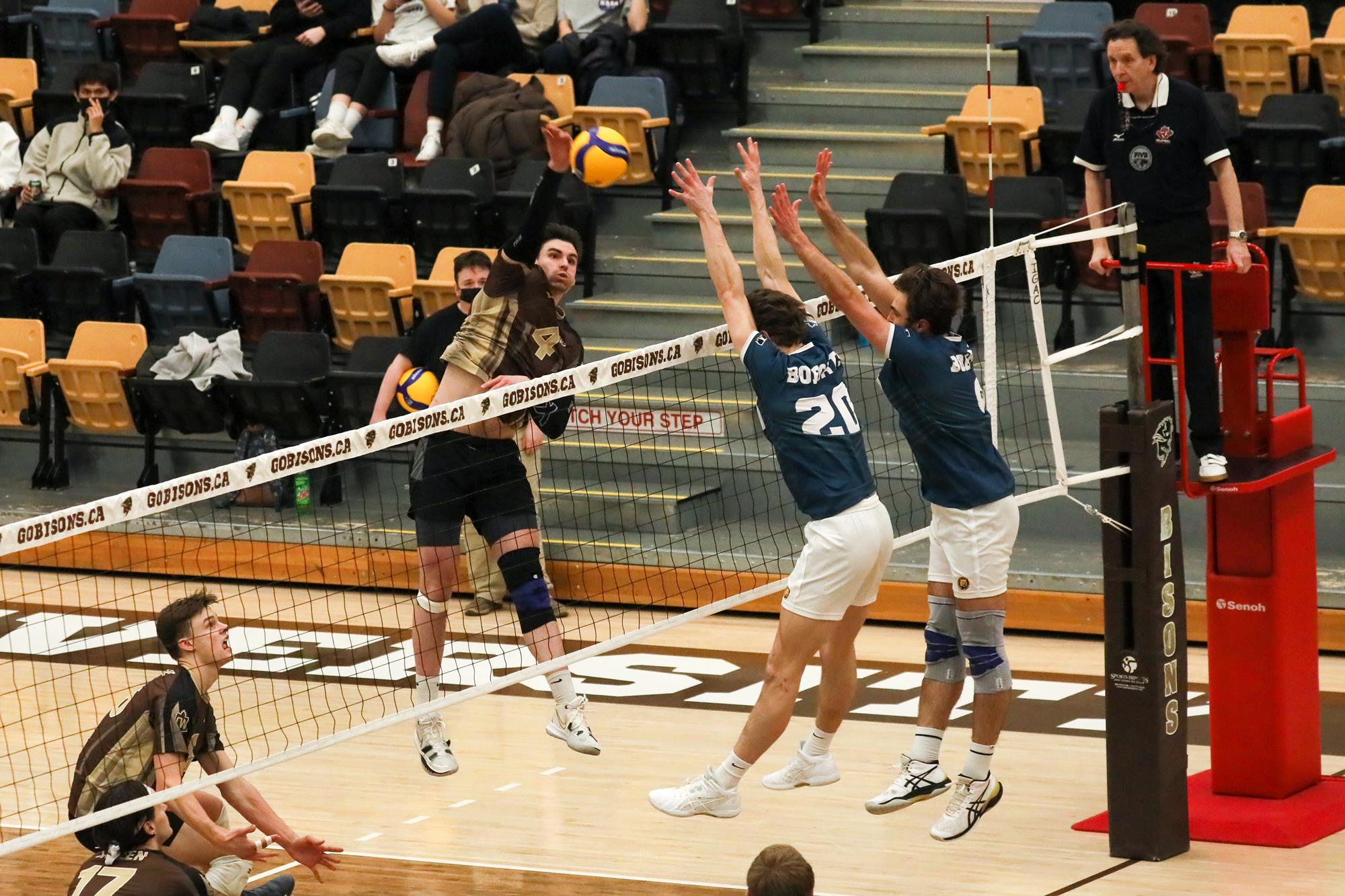 MVB: Bisons take a set, but Trinity too much in 3-1 win - University of ...