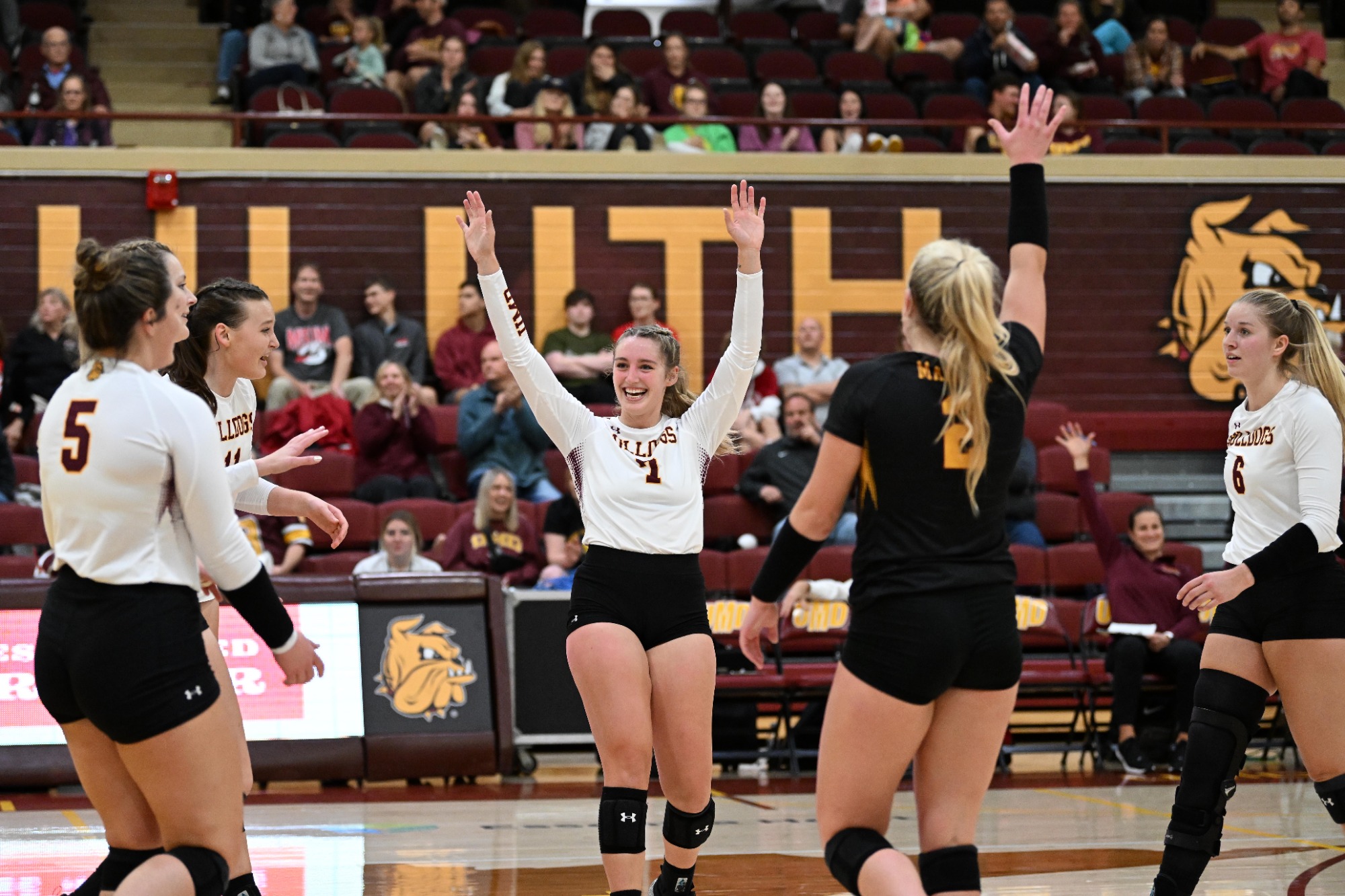 #10 BULLDOGS RETIRE DRAGONS IN HOME OPENER - UMD Athletics