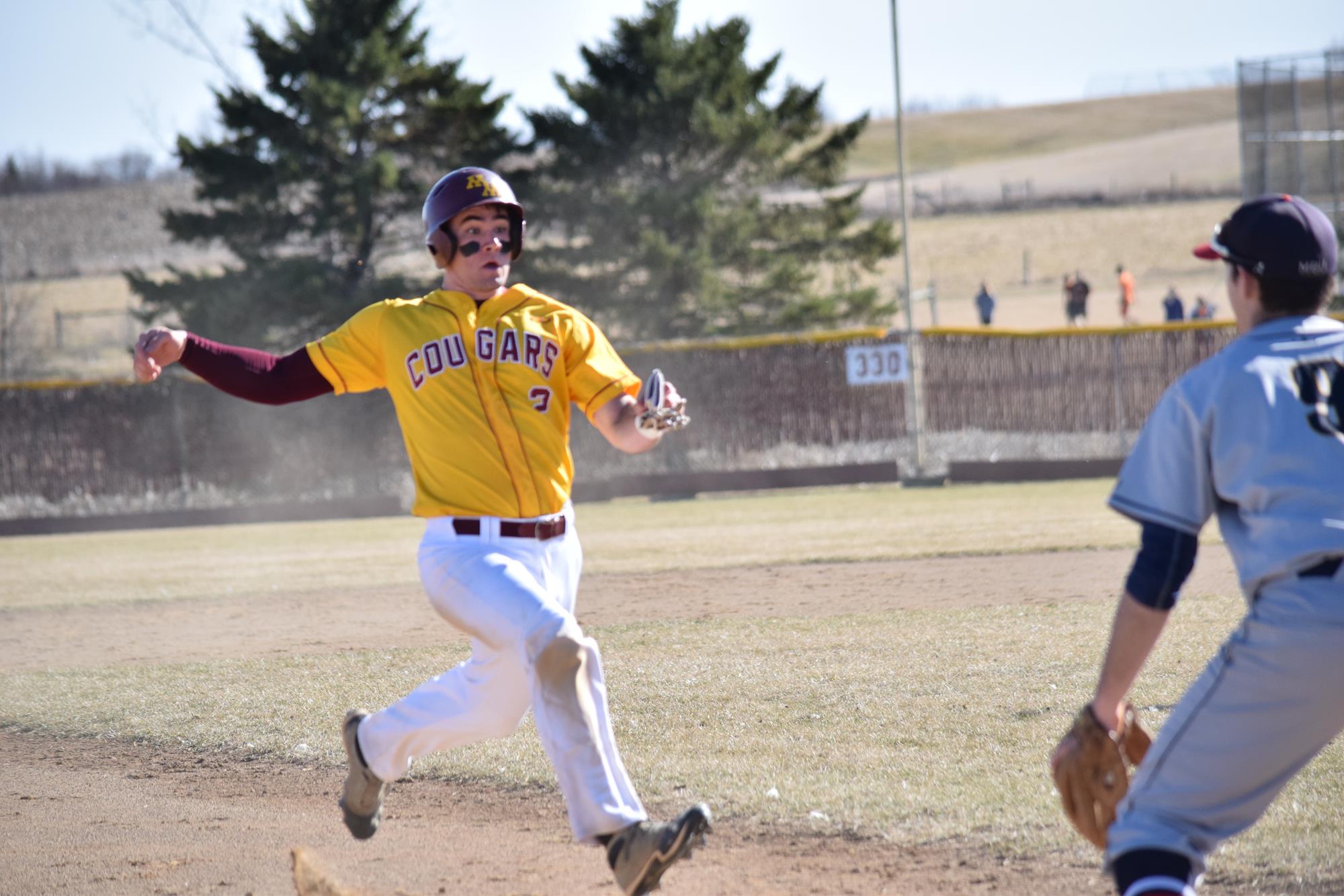 Cougars claim UMAC Tourney berth with DH sweep of Eagles - University ...